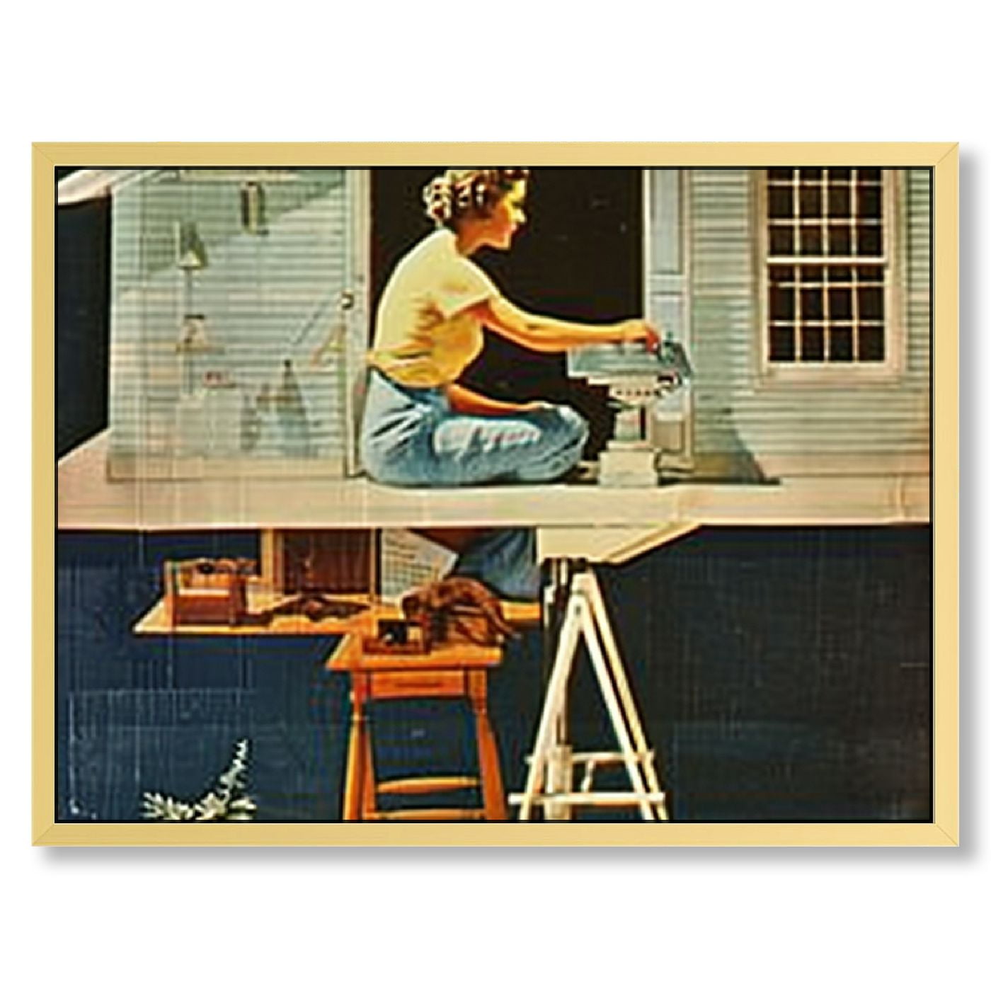 Vintage Be An Engineer Poster - Retro Motivational Print - Working ...