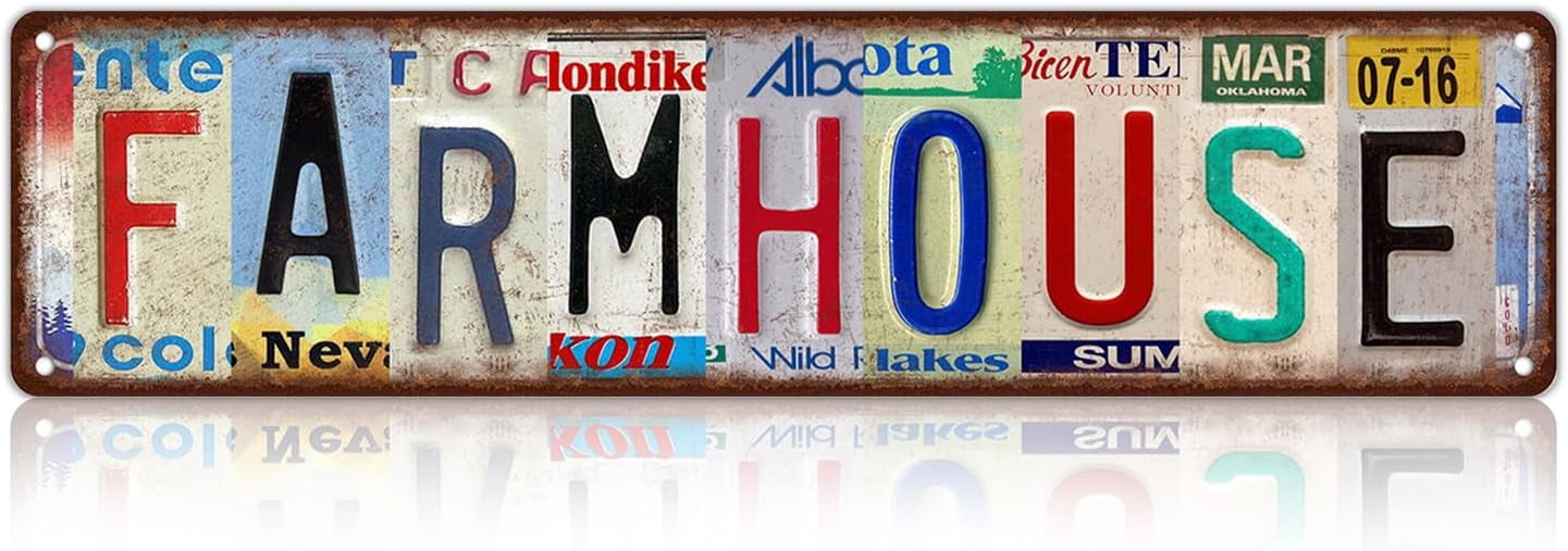 Vintage Beach Bum Metal Tin Signs Street Signs Home Wall Decor 16 x 4 ...