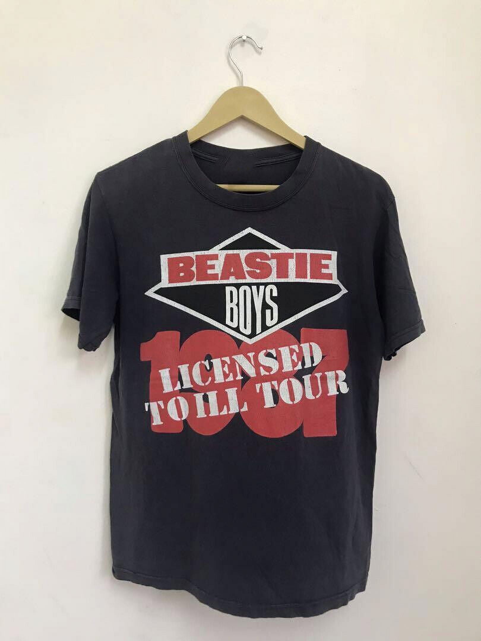 Vintage Beastie Boys Band Licensed To Ill Tour 1987 Black All Size ...