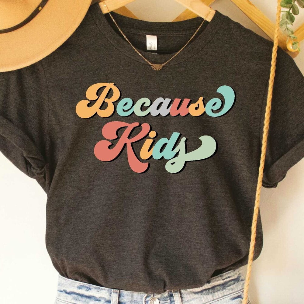 Vintage Because Kindergarten Teacher Kinder Squad Teacher Gifts Teacher ...