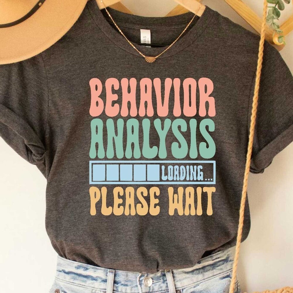 Vintage Behaviour Analysis Please Wait, Cute Therapist Gift, Funny ...
