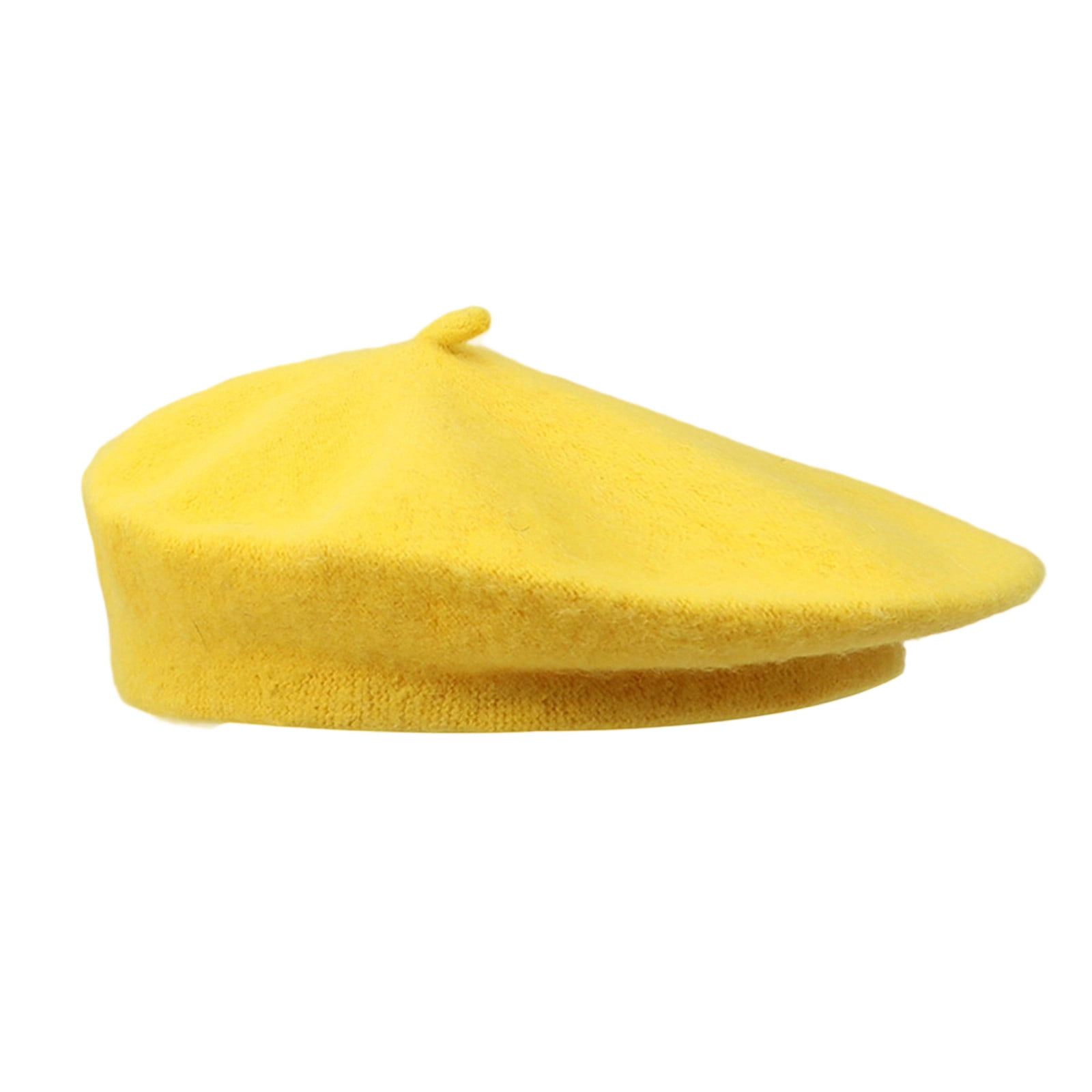 Vintage Berets Caps For Cold Weather Stretchy Soft Acrylic French ...