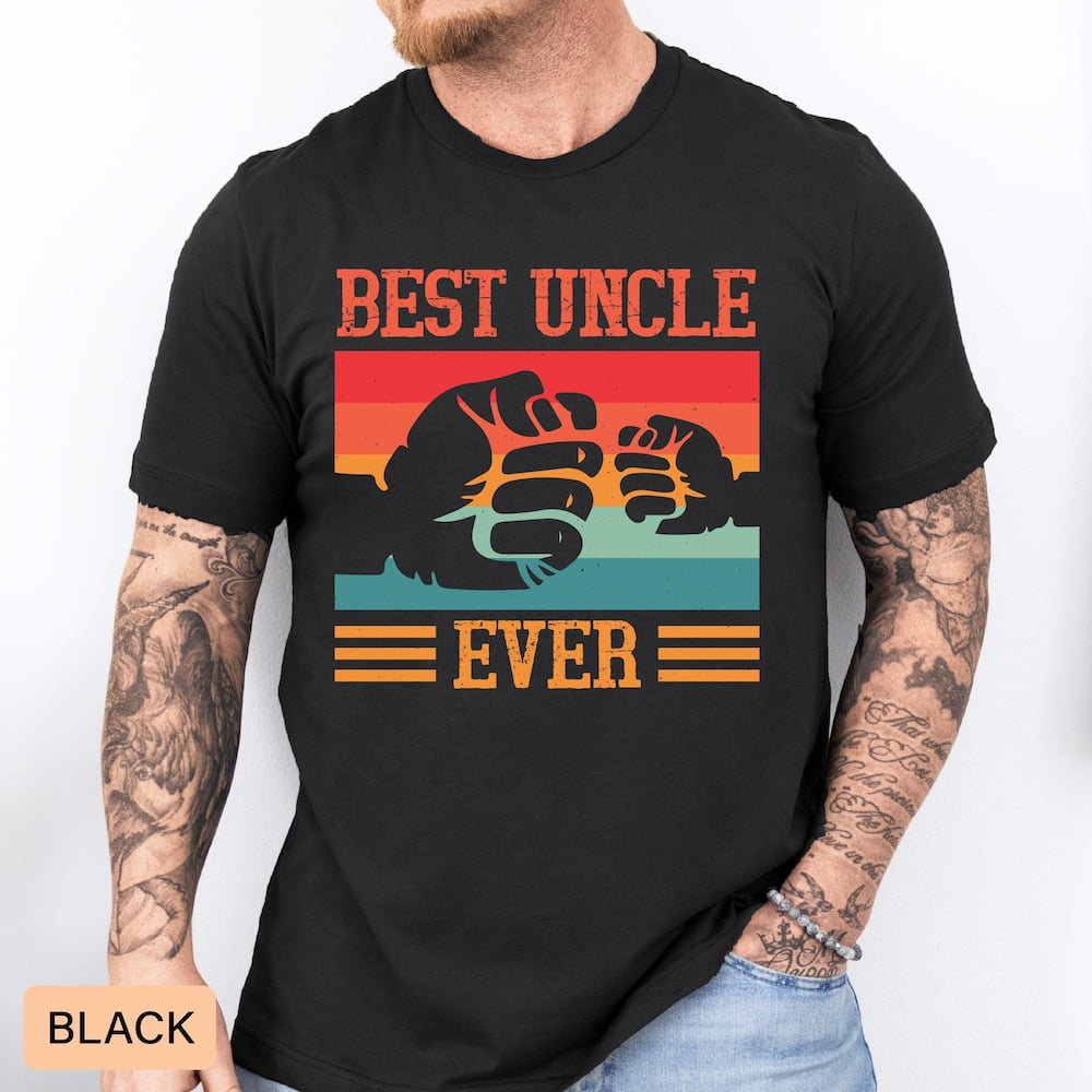 Vintage Best Uncle Ever Uncle Birthday Gift Pregnancy Announcement For ...
