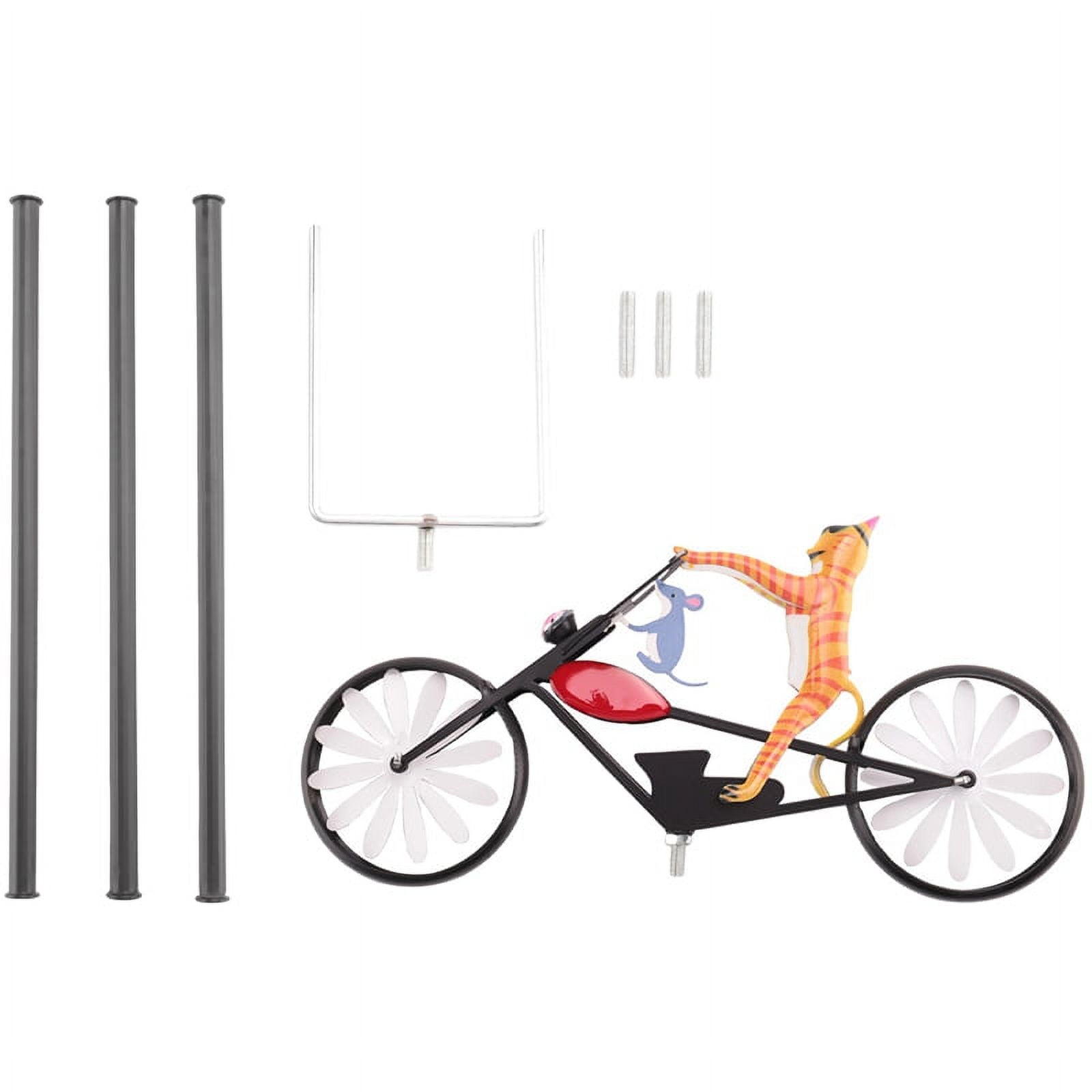 Vintage Bicycle Wind Spinner,Metal Couple Spinner Art, and Mouse ...