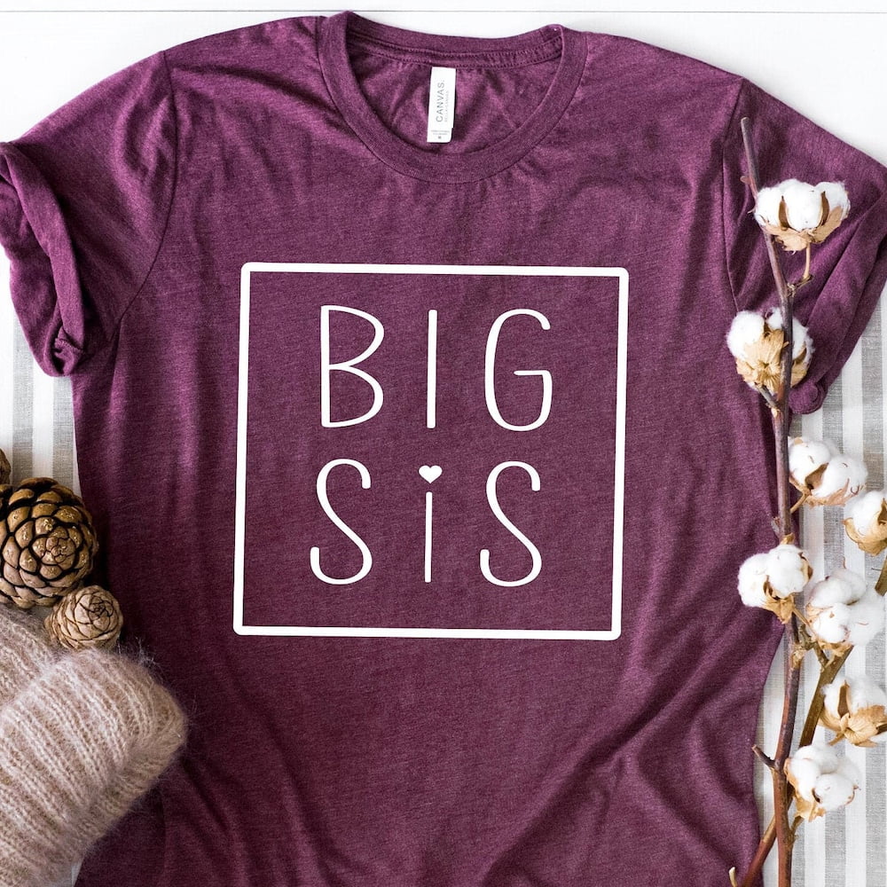 Vintage Big Sister Shirt,Big Sis Shirt,Big Sister Shirt,Little Sister ...