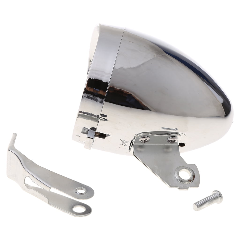 POPLIS Metal Shell Front Light Bicycle LED Headlight Retro Bike Head ...