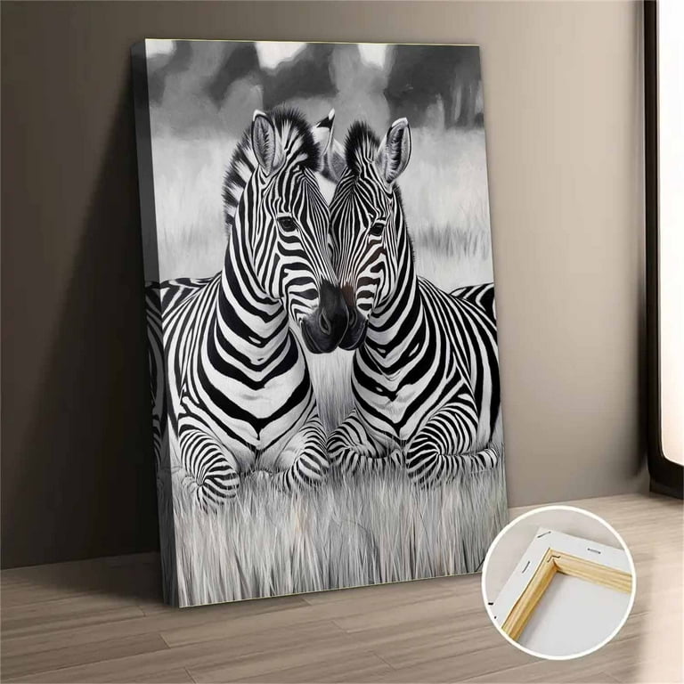 zebra wall art
