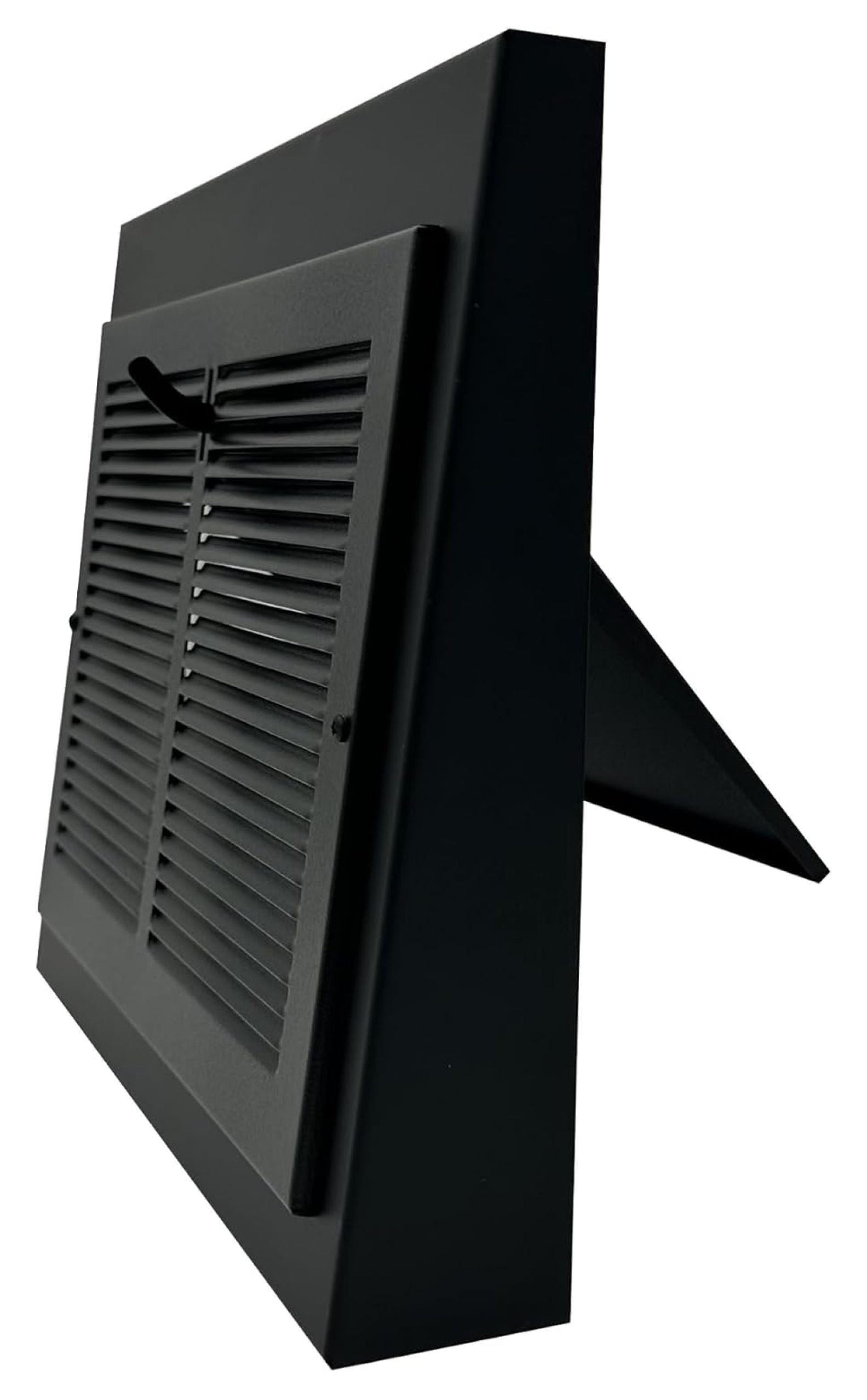 Vintage Black Steel Gravity Baseboard Register - 15" X 12" Outside ...