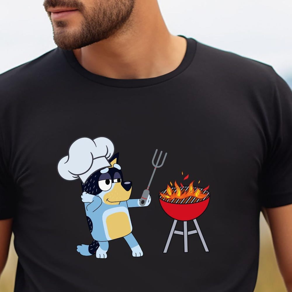 Vintage Bluey Bandit T, Bandit Heeler , Fathers Day Shirt,, Bandit ...