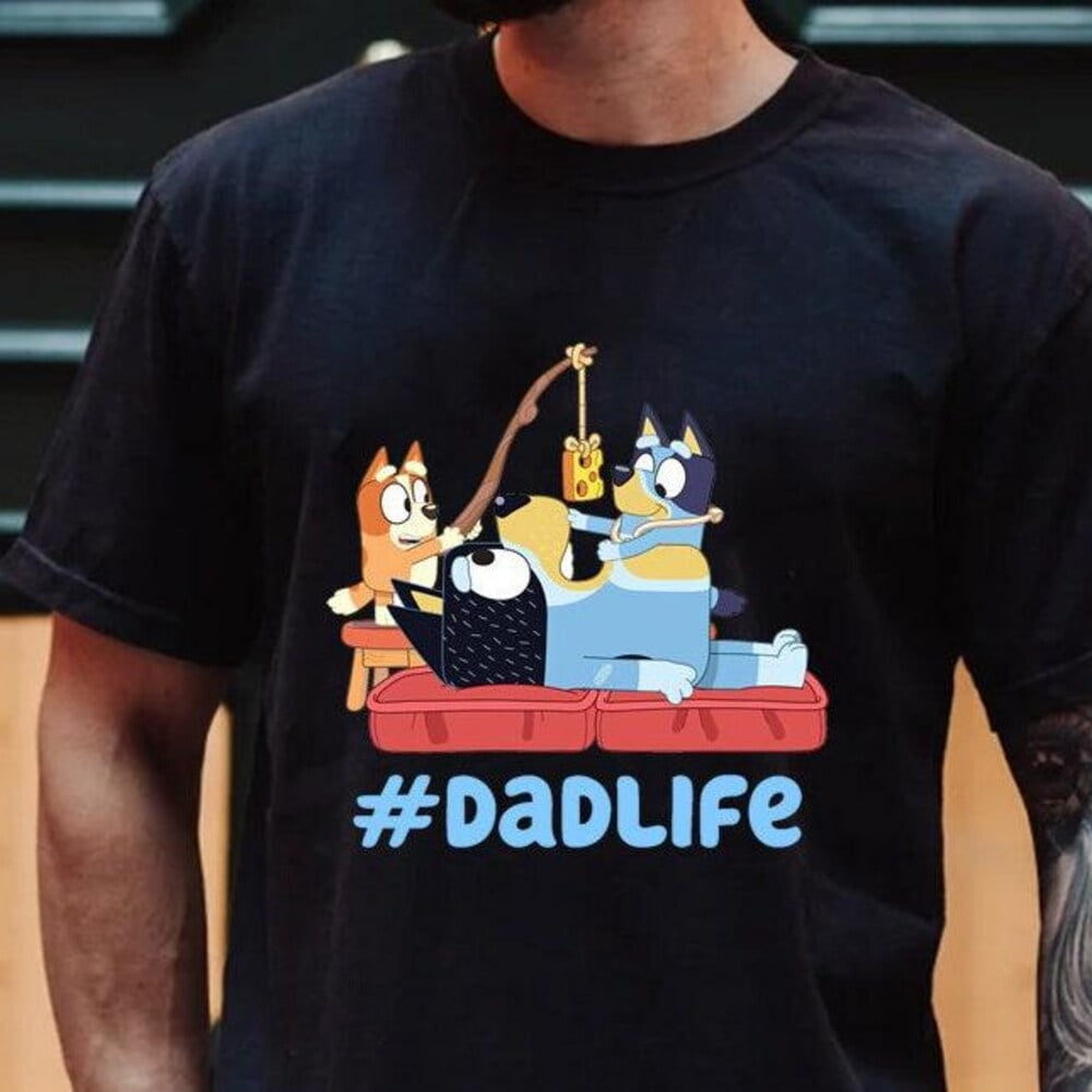 Vintage Bluey Dad Life, Bluey Dad, Birthday, Bluey Family, Bluey Gift ...