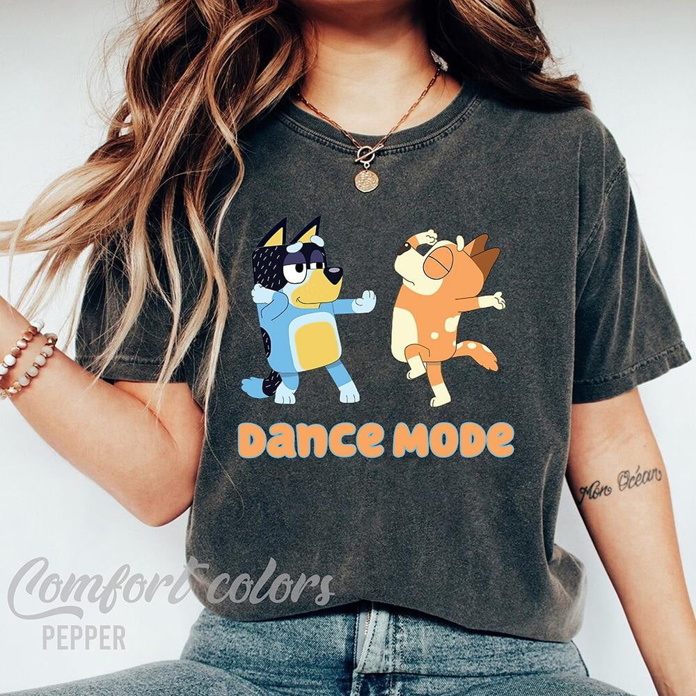 Vintage Bluey Dance Mode, Bluey Mom, Birthday, Bluey Family, Bluey Gift ...
