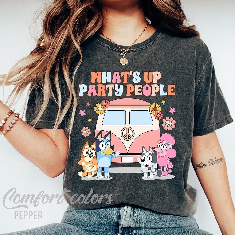 Vintage Bluey Party, Bluey Mom, Birthday, Bluey Family, Bluey Gift ...