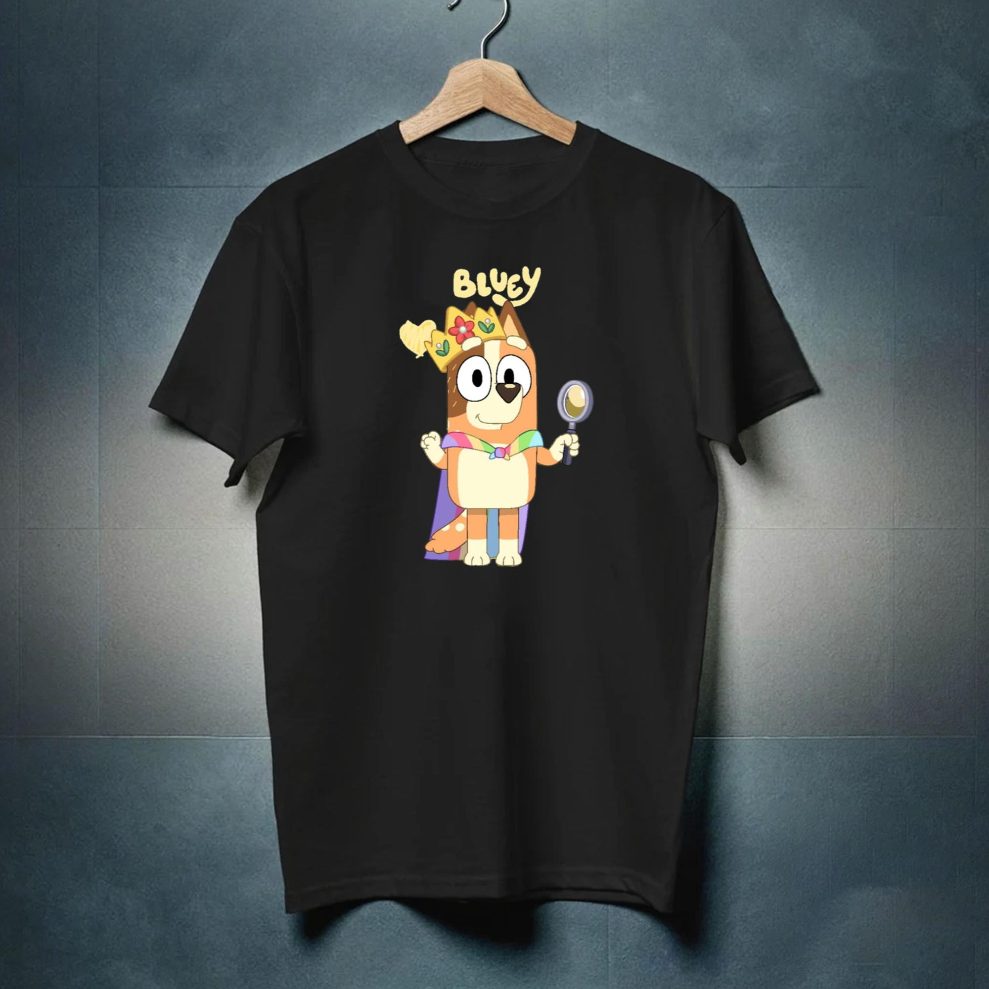 Vintage Bluey With Crown Shirt Bluey family shirt Bluey party Bluey ...