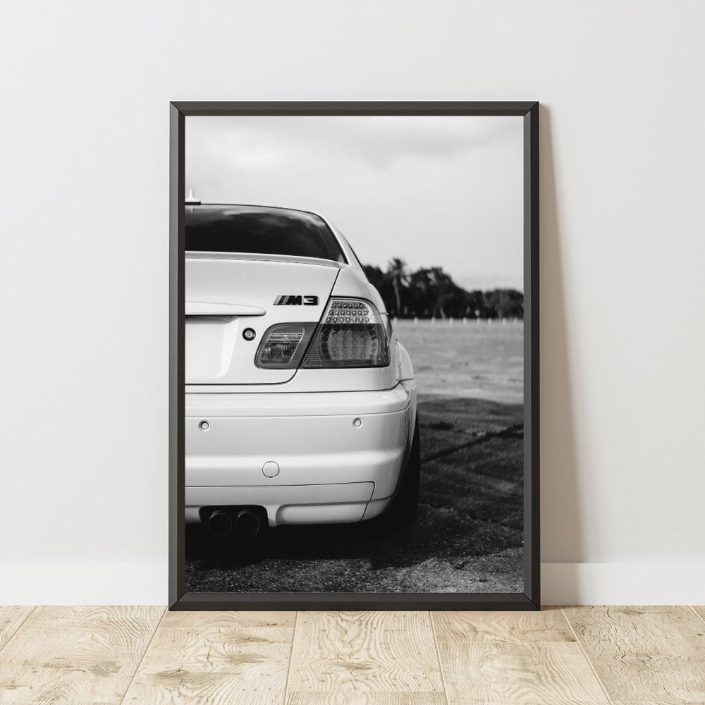 Vintage Bmw M3 Poster, Vintage Bmw Print, Vintage Bmw Wall Art, Black And White Poster, Bmw M3 ...