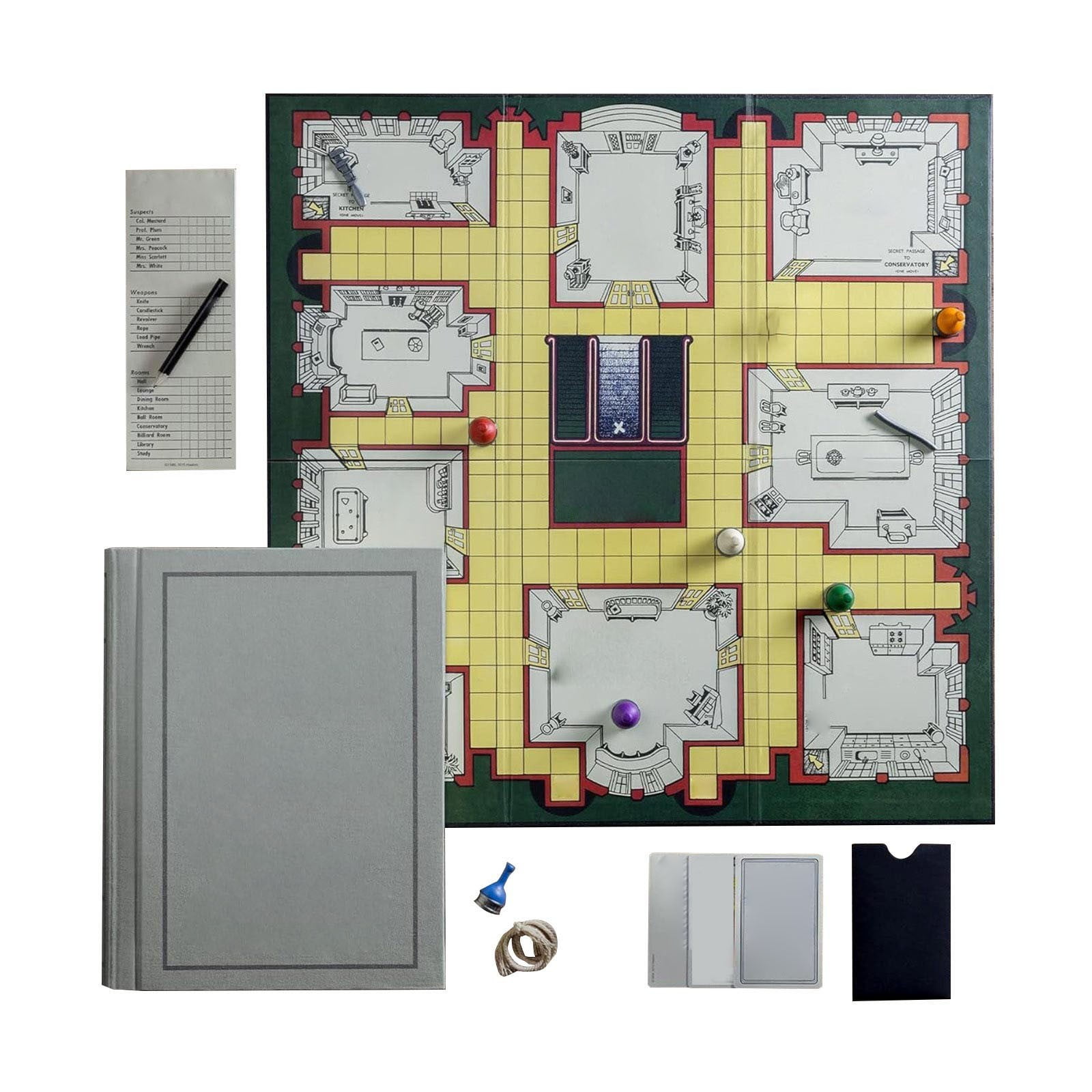 Vintage Board Games Bookshelf Edition Set , Scrabble Board Game,Classic ...