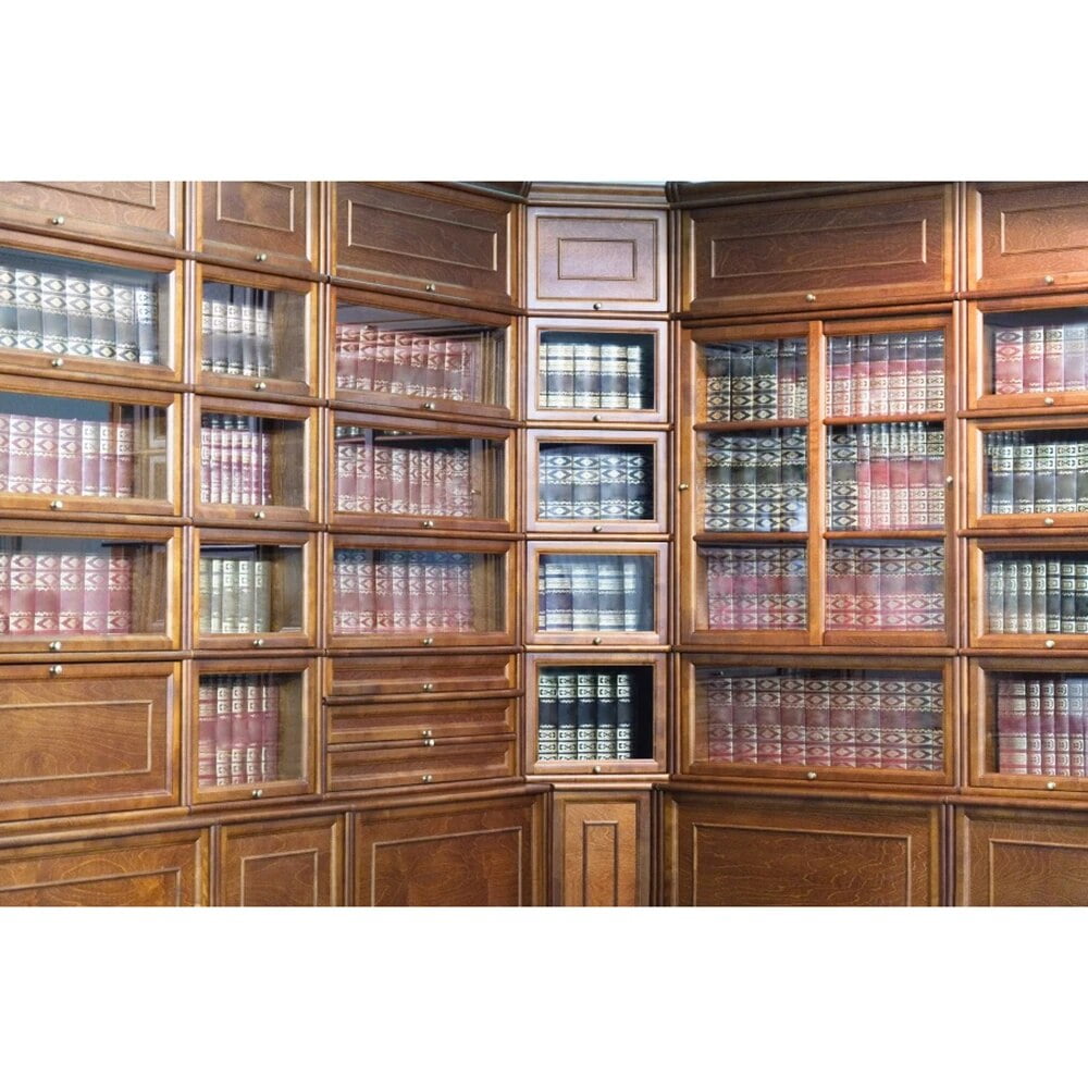 Vintage Bookshelf Backdrop Library Books Interior Photography ...