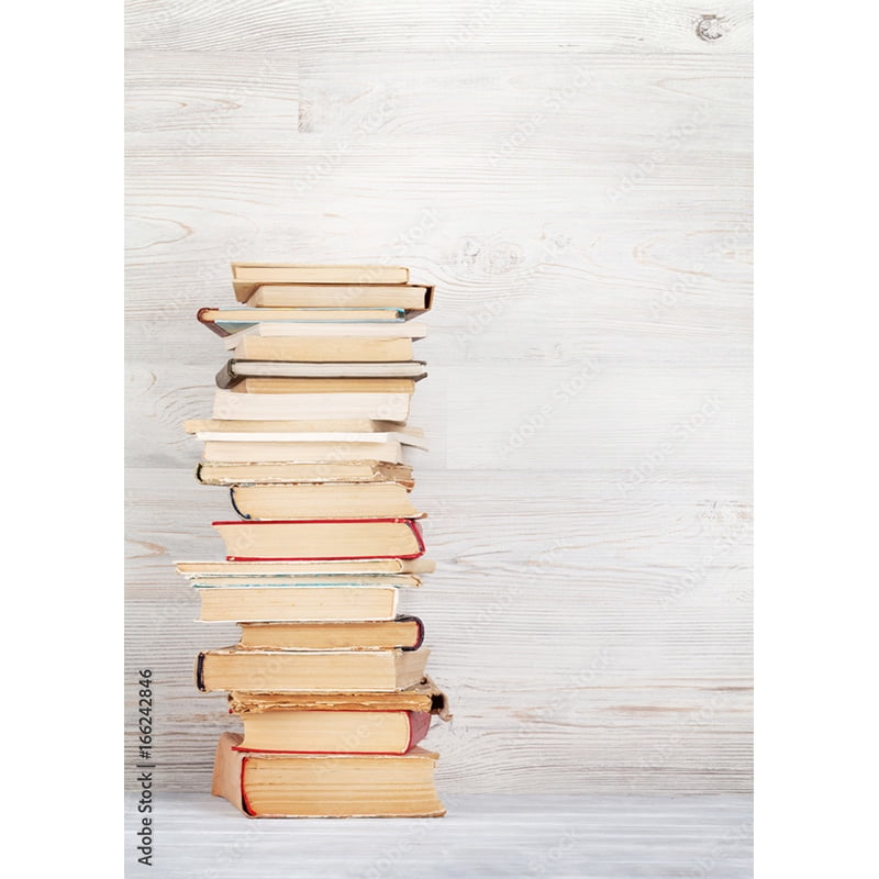 Vintage Bookshelf Book Library Photography Backdrops Portrait Photo ...