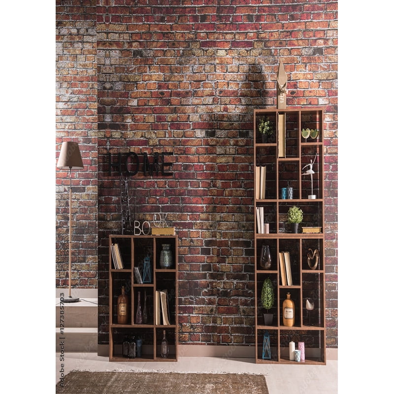 Vintage Bookshelf Book Library Photography Backdrops Portrait Photo ...
