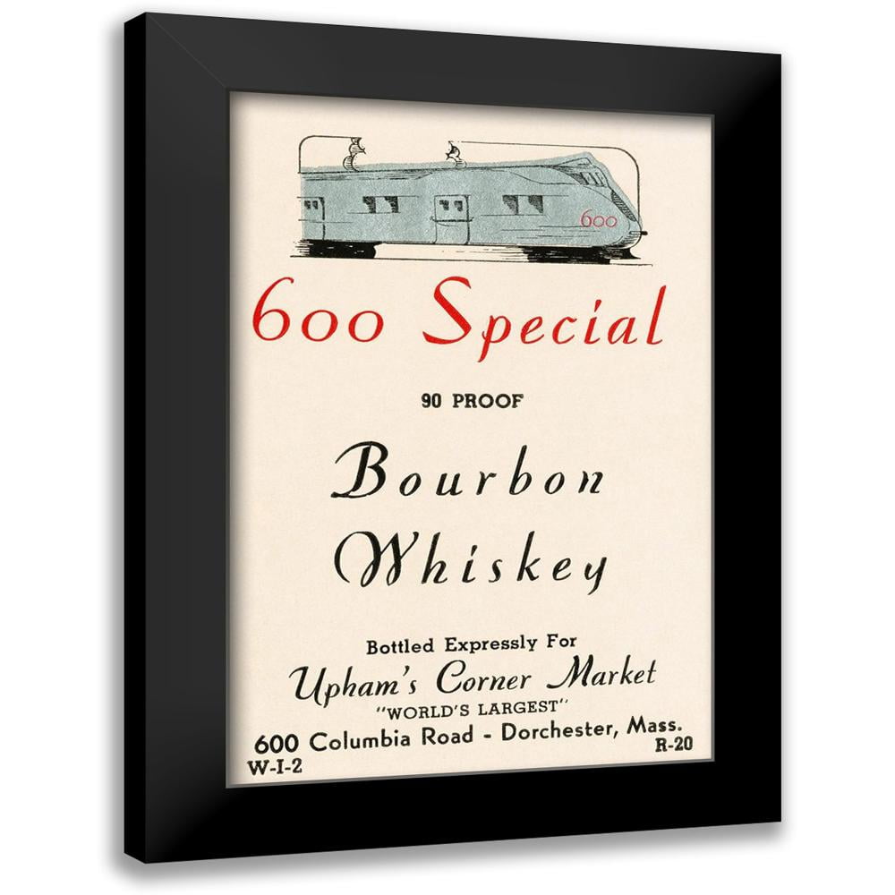 Vintage Booze Labels 11x14 Black Modern Framed Museum Art Print Titled ...