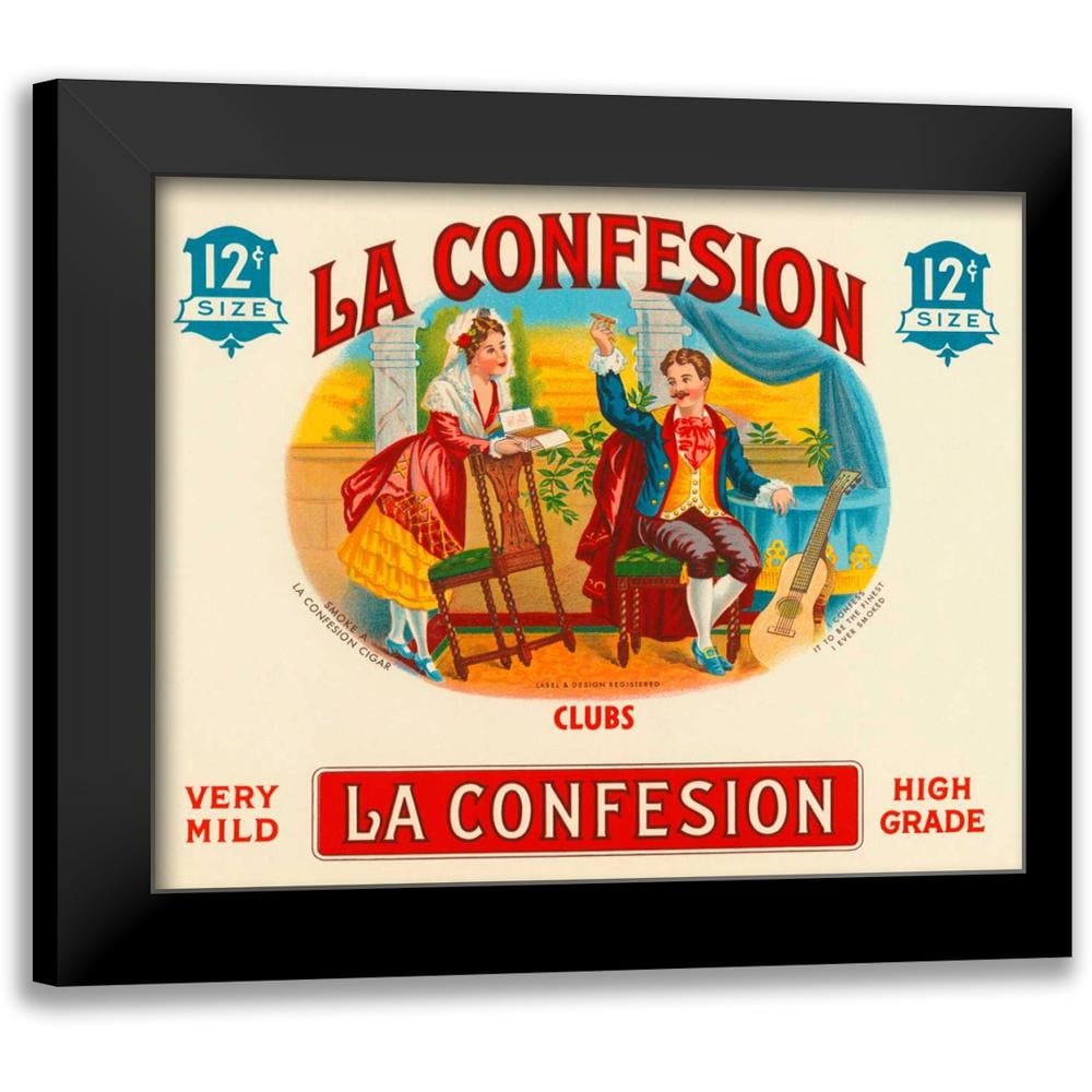 Vintage Booze Labels 24x20 Black Modern Framed Museum Art Print Titled ...
