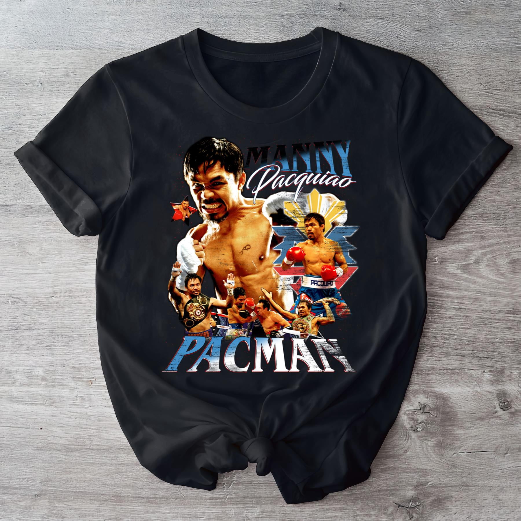 Vintage Boxing Graphic T-shirt, Defending Champion Design - Walmart.com