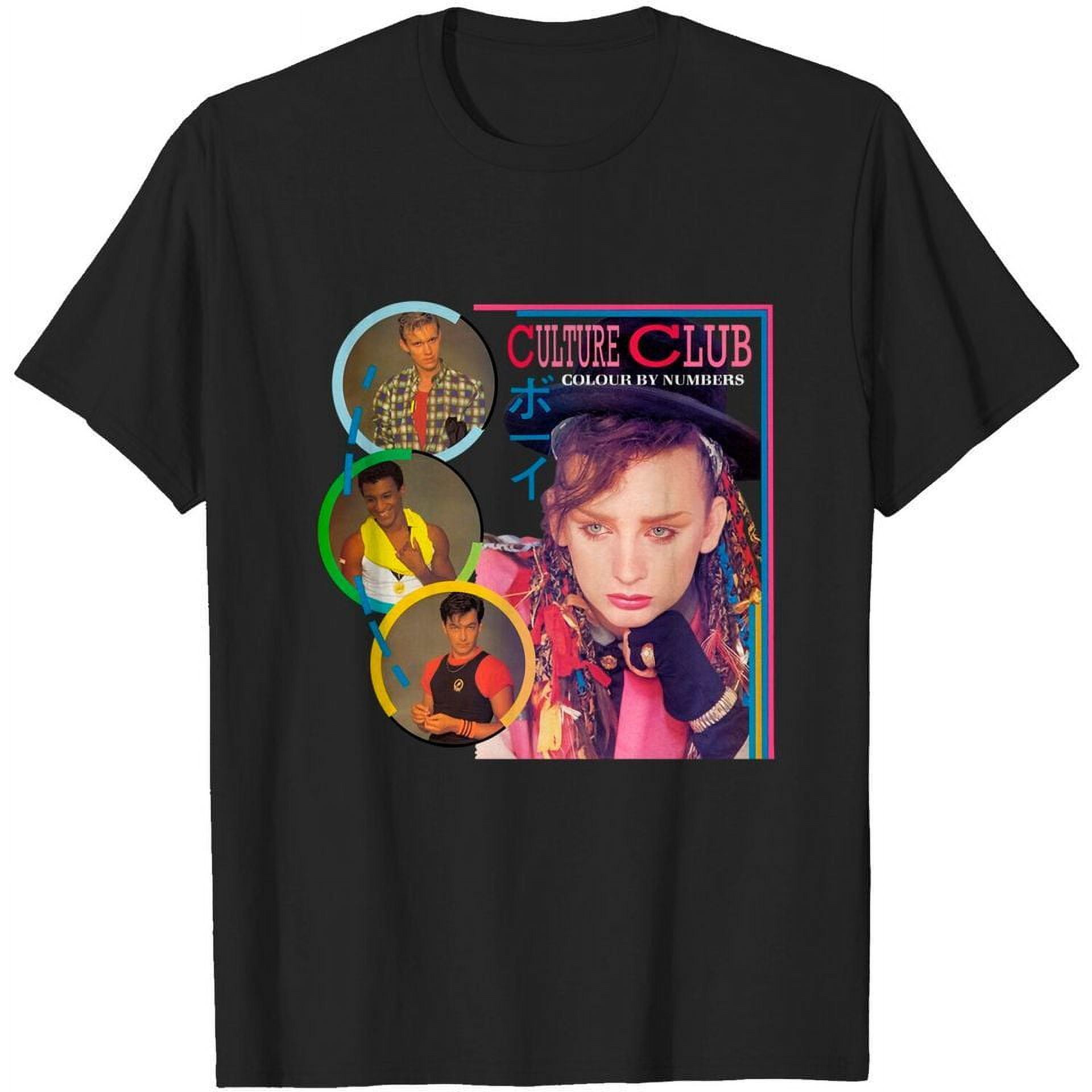 Vintage Boy George 80s Bootleg Culture Club T Shirt - Walmart.com