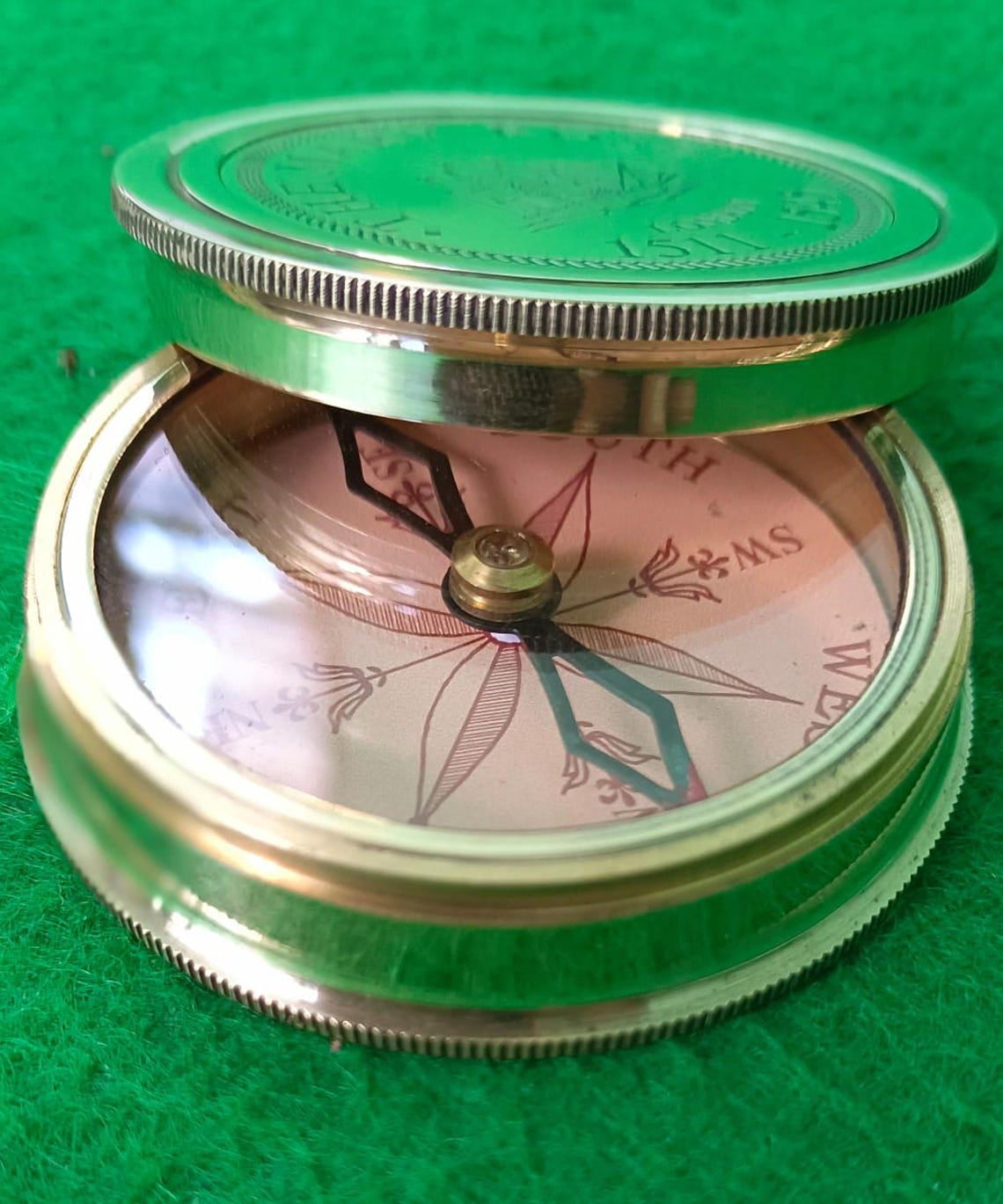 Vintage Brass Nautical Compass – The Mary Rose London 1511–1545 ...