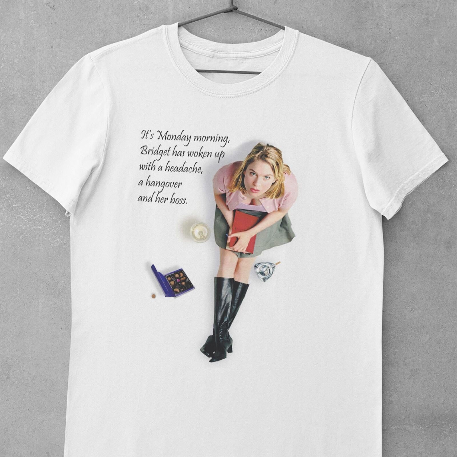 Vintage Bridget Jones's Diary funny movie quote Renee Zellweger fan art ...