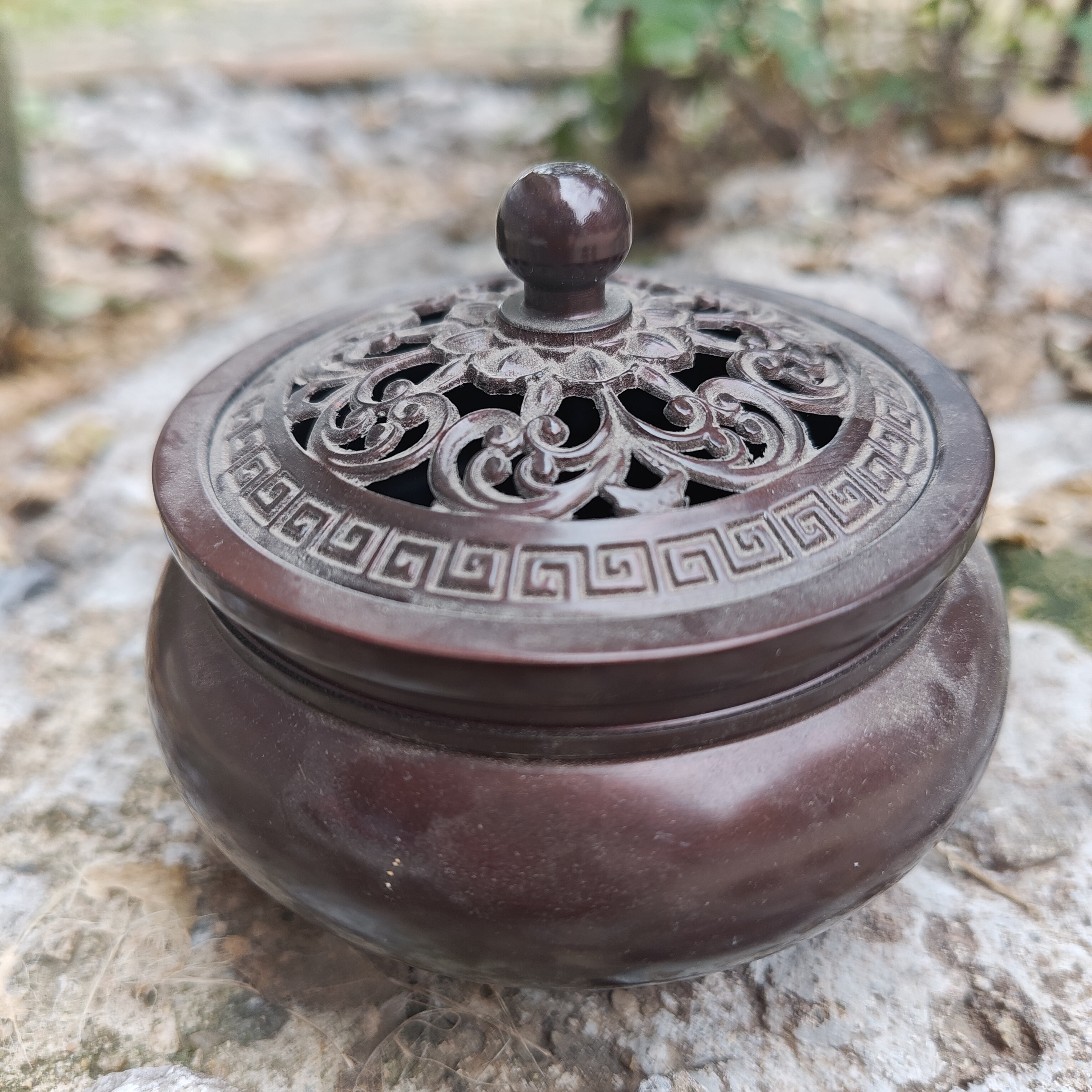 Vintage Bronze Buddha Censer Incense Burner Unique Ritual Incense ...