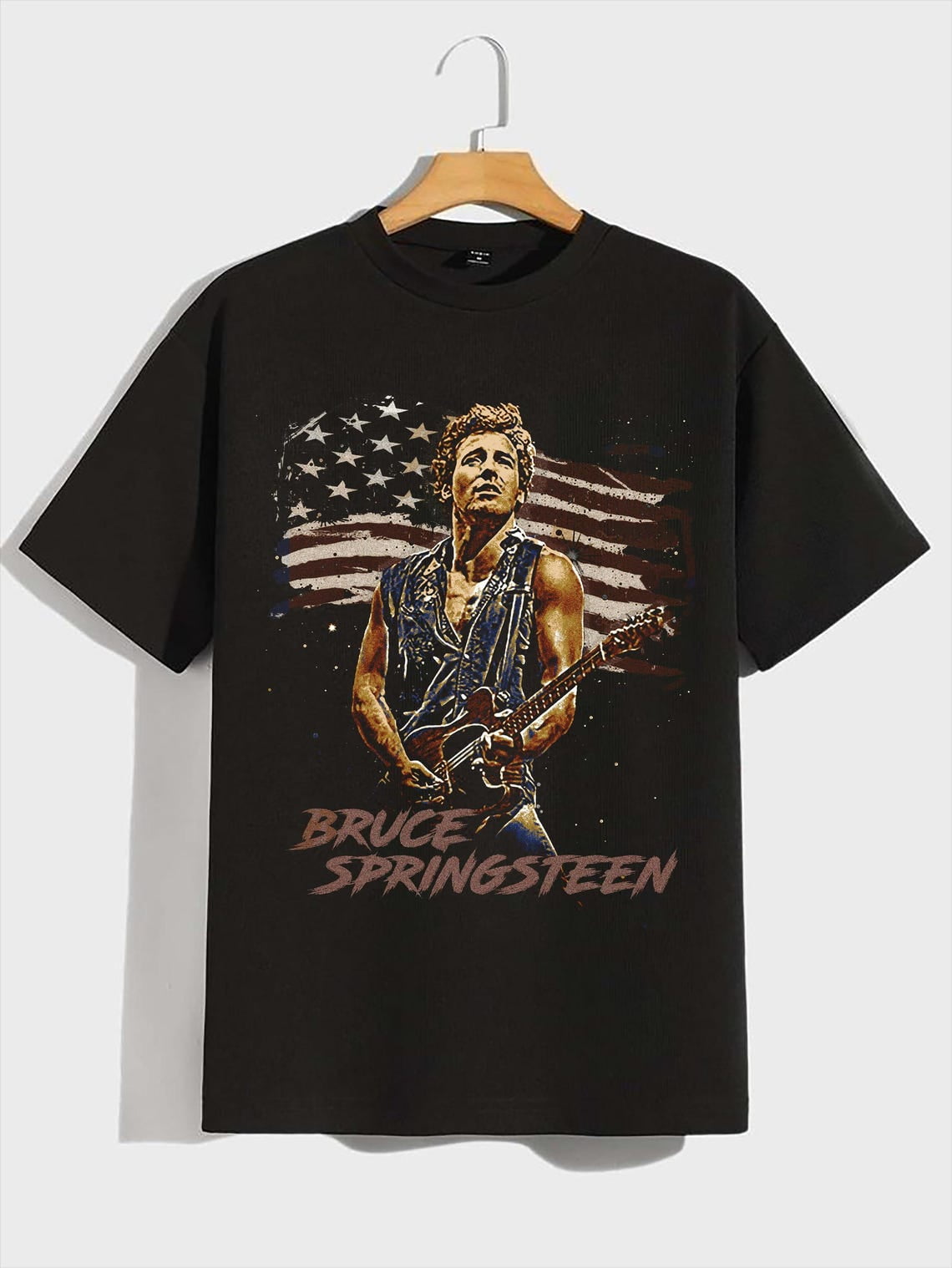 Vintage Bruce Springsteen T-Shirt - 80s Rock Band Tee - Retro 80s Rock ...