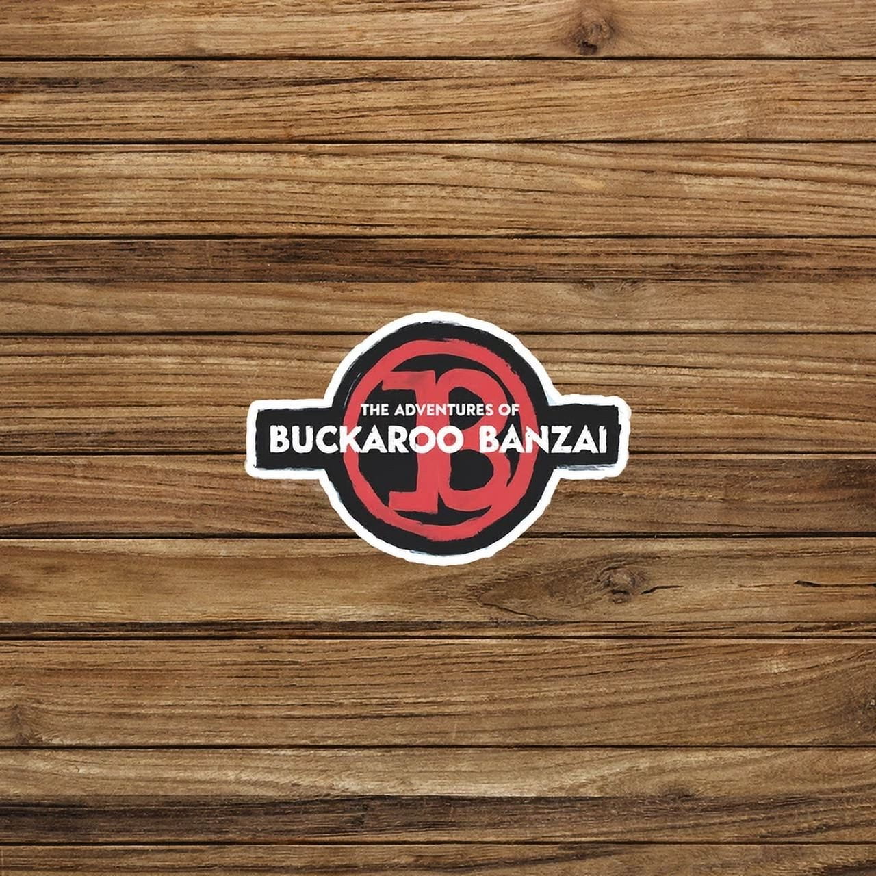Vintage Buckaroo Banzai Movie Logo Sticker - Retro 80S Sci-Fi Decalphone Decal Water Bottle ...