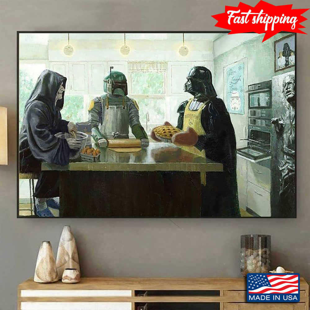 Vintage Bucket Imperial Baking Party Star Wars With Darth Vader, Boba ...