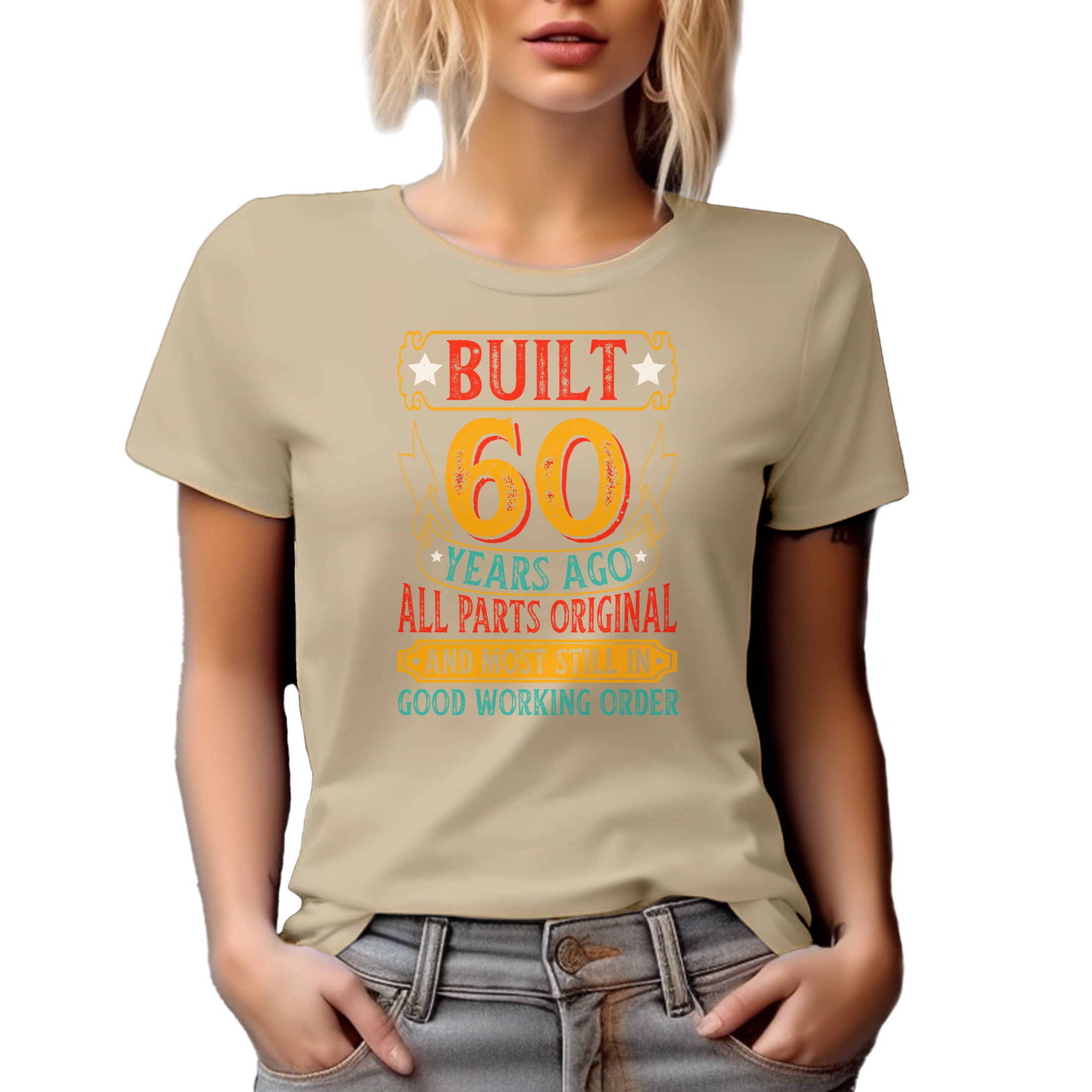 Vintage Built 60 Years Ago, All Parts Original, 60th Birthday, Tan T ...
