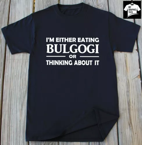 Vintage Bulgogi Lover T-Shirt Korean Food Bbq Foodie Gift Eat Bulgogi ...