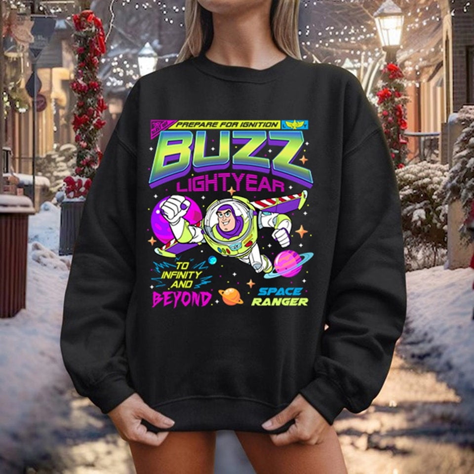 Vintage Buzz Lightyear Space Ranger To Infinity And Beyond Shirt ...