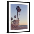 Art.com Vintage California Life Guard Station - California Beach with ...