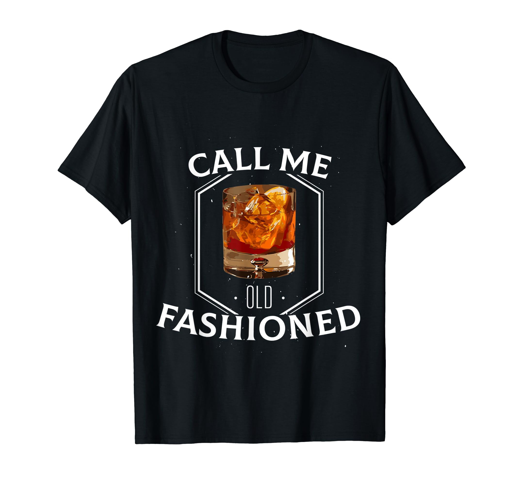 Vintage Call Me Old Fashioned T Shirt Funny Whiskey T-Shirt - Walmart.com