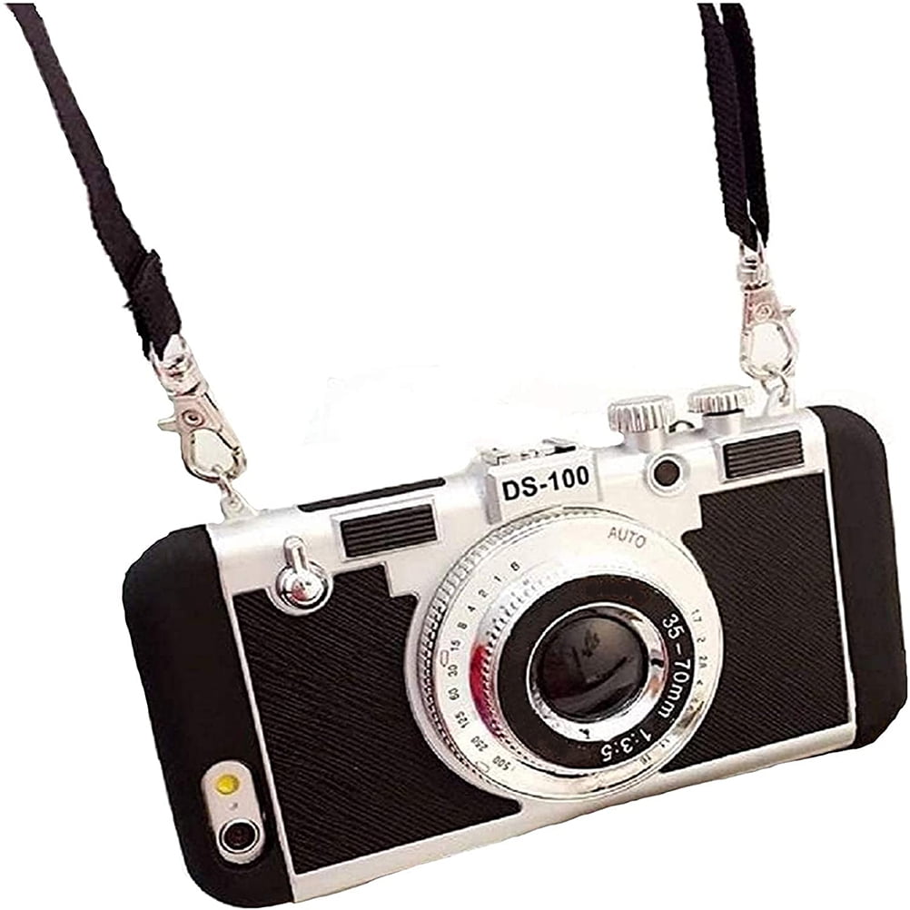 Vintage Camera Phone Case 3D Classic Design Soft Silicone Cover with ...