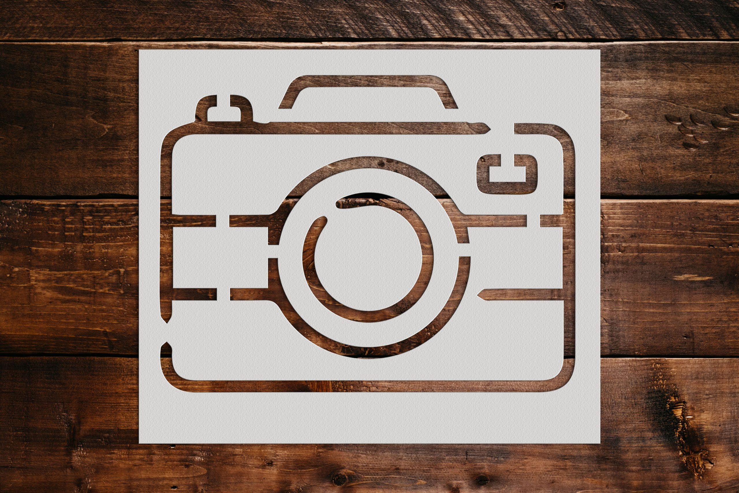 Vintage Camera Stencil – Art and Wall Stencil (36"x60") - Walmart.com