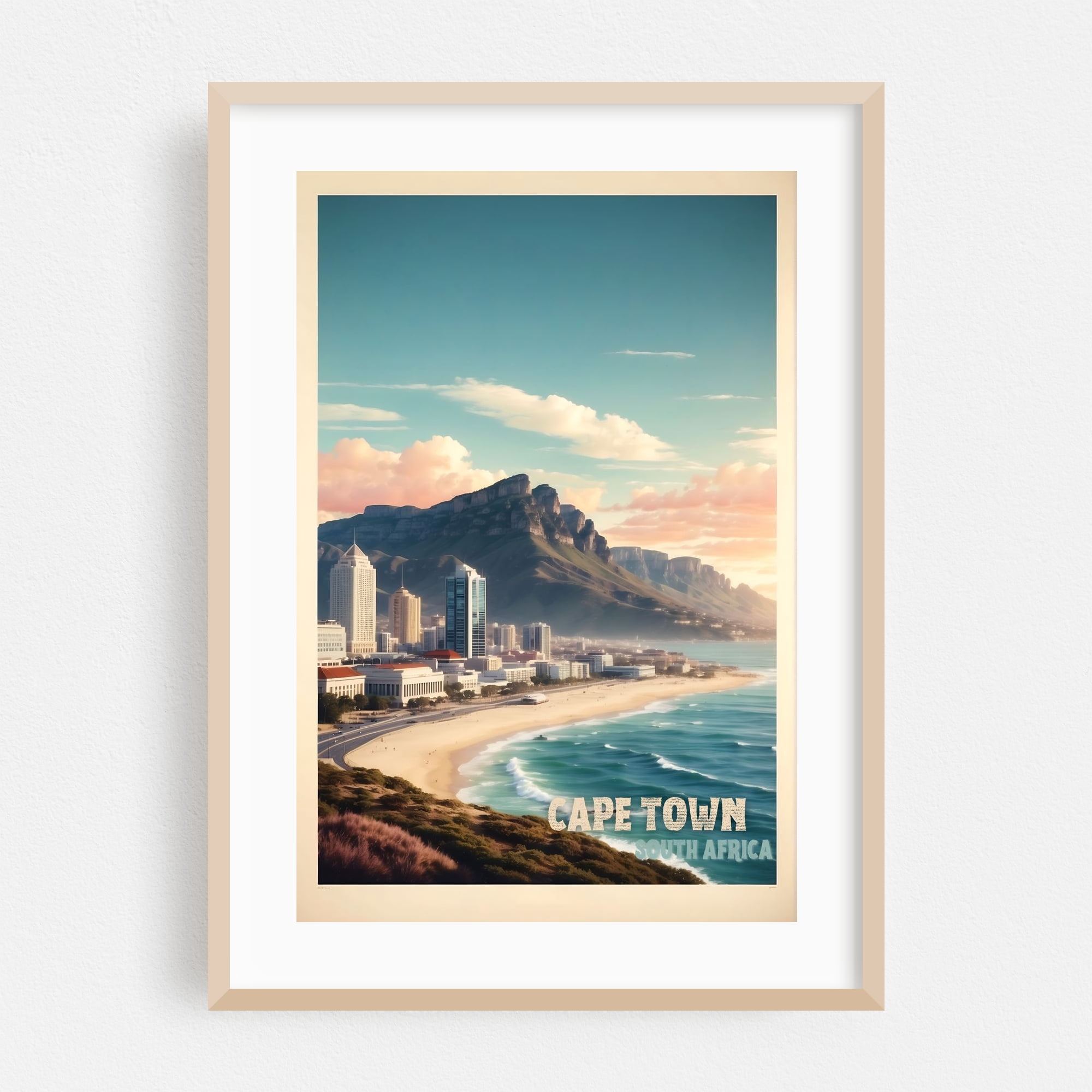Vintage Cape Town Illustrations: Iconic South African Beauty - Cape ...