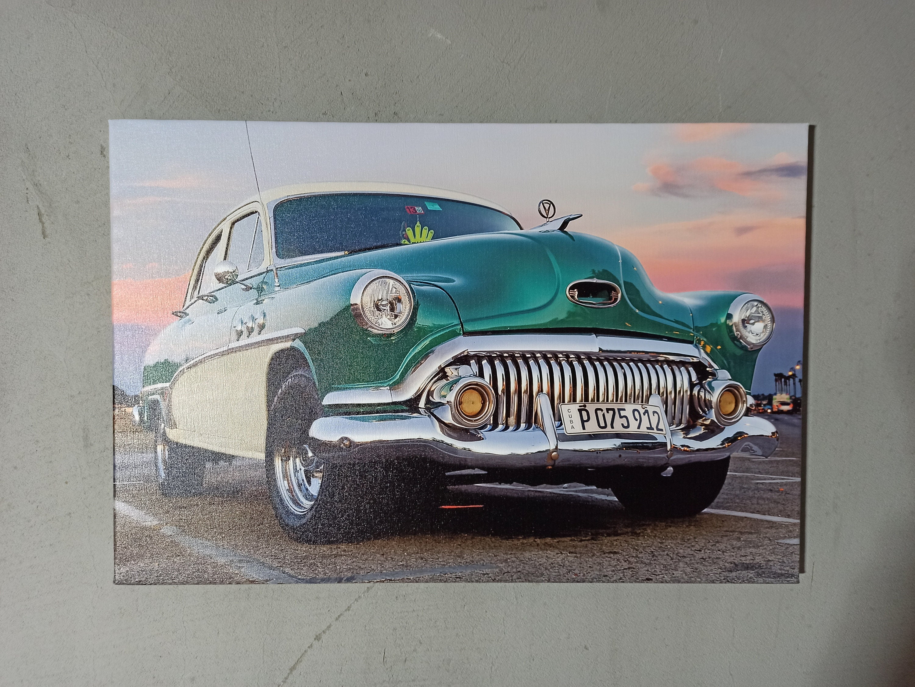 Vintage Car Art, Retro Car Artwork, Old Car Art, Car Lover Gift Art ...