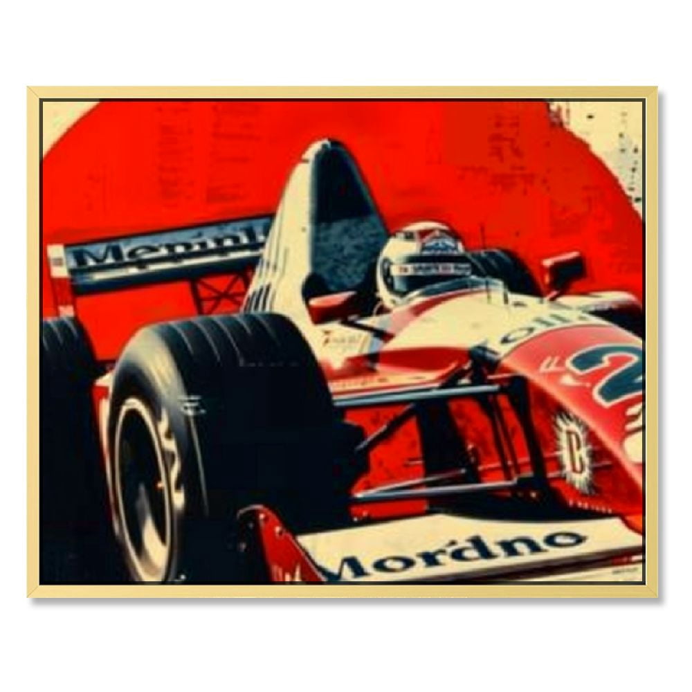 Vintage Car Racing Poster - Retro Japan Print - Art - Race Car Art ...