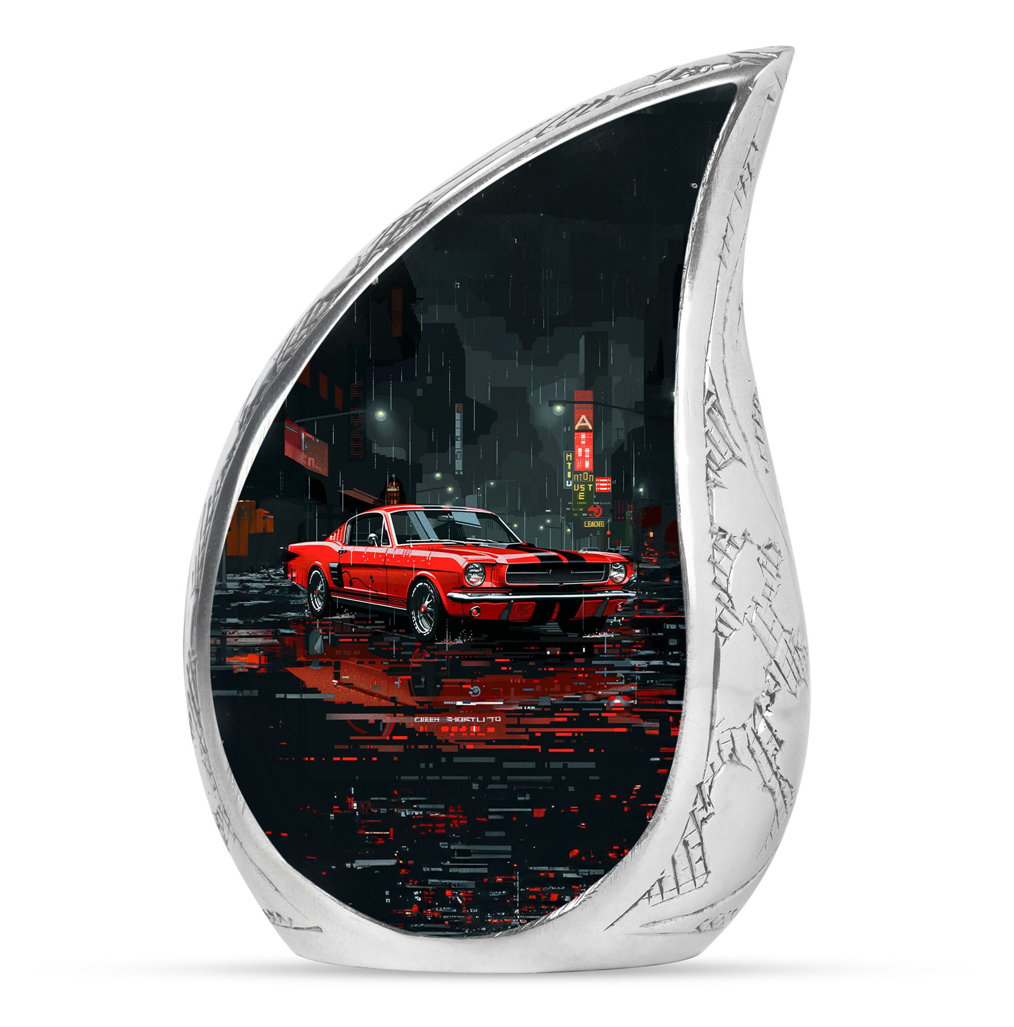 Vintage Car'S Painting Keepsake Cremation Urns For Human Ashes Adult ...