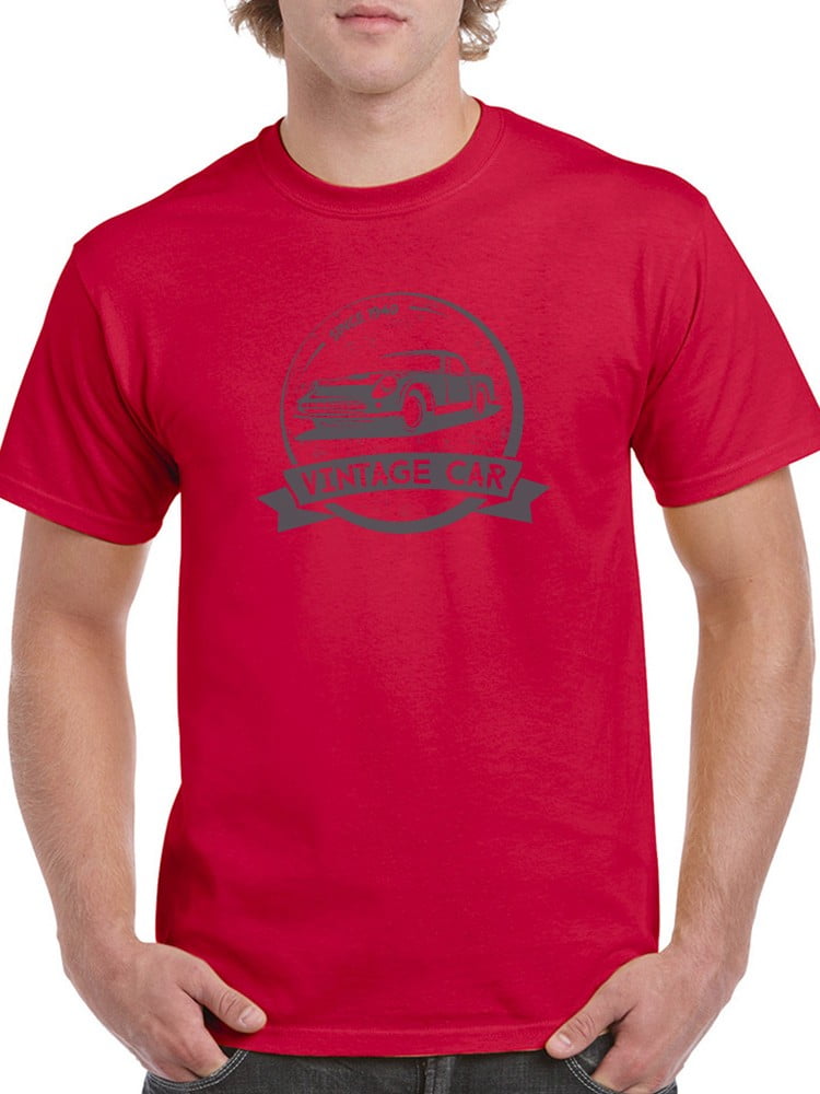 Vintage Car Since 1940 Graphic Men Red T-Shirt, Male XX-Large - Walmart.com