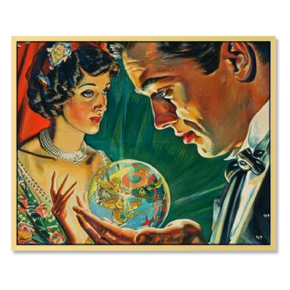 Vintage Carter The Great Poster - Retro World's Weird Wonderful Wizard ...