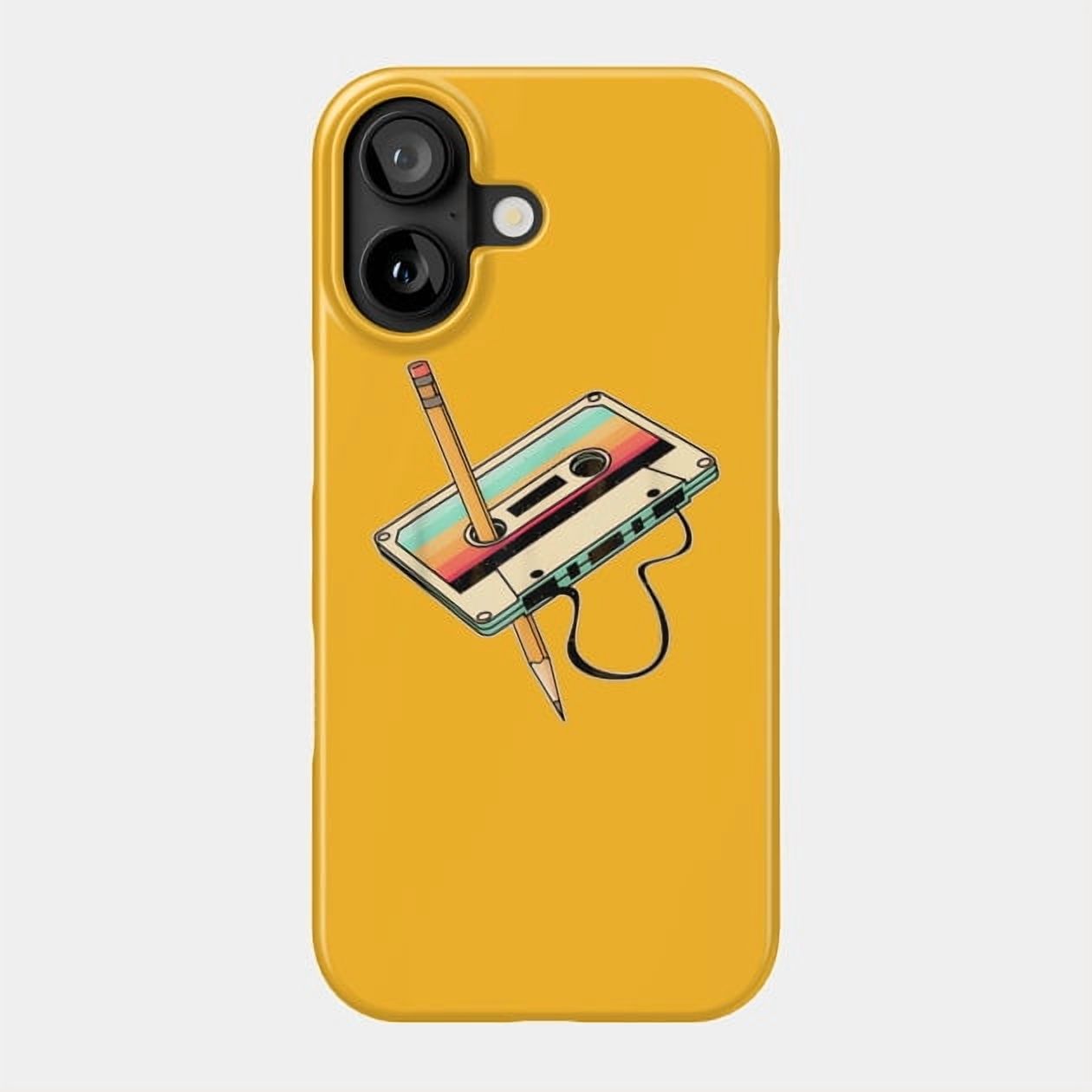 Vintage Cassette Tape Pencil with a Retro and Nostalgic 80s 90s Case ...