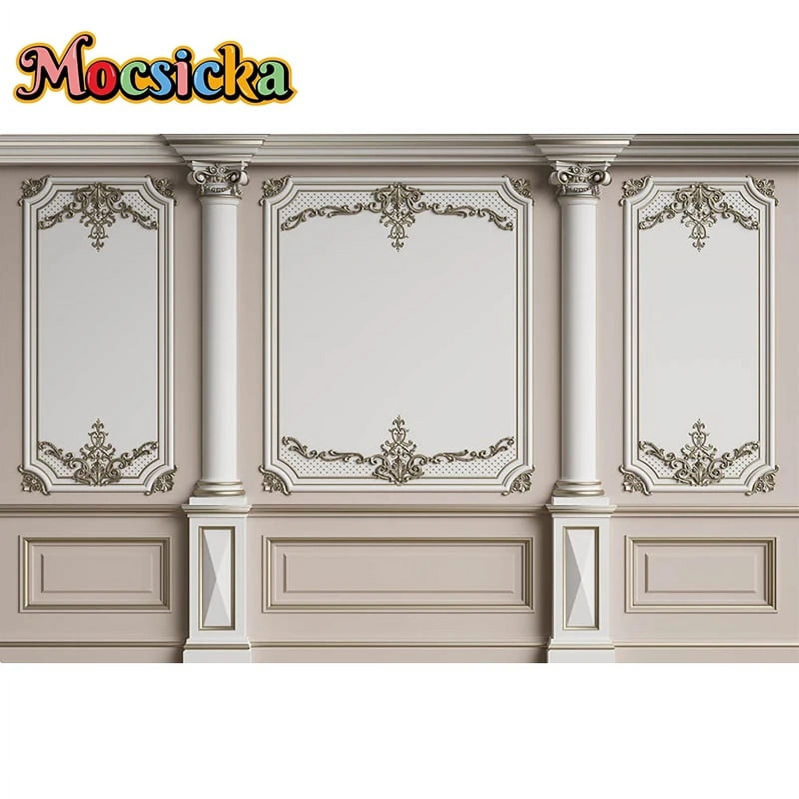 Vintage Castle European Wall Background Wedding Baby Shower Portrait ...