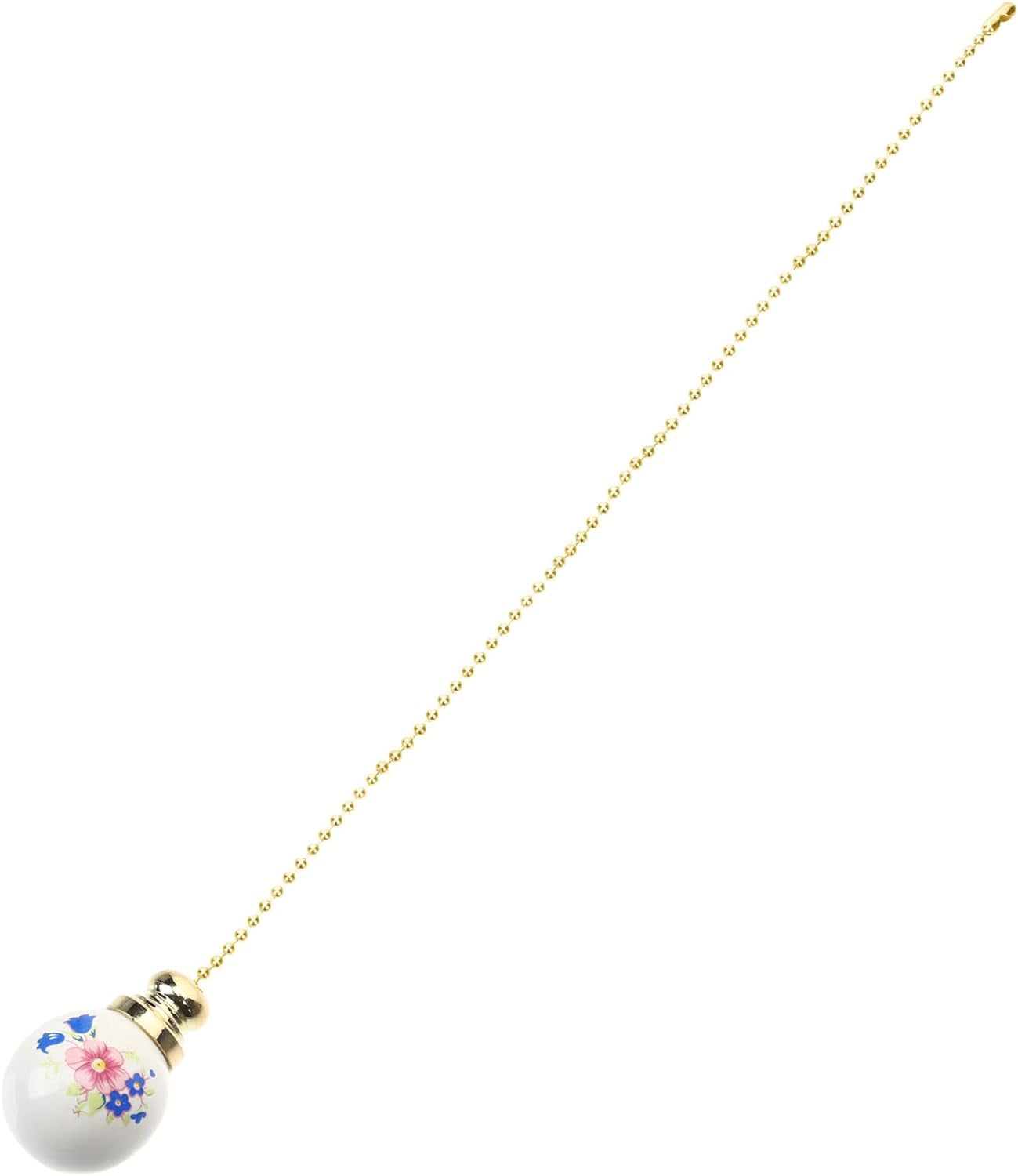 Vintage Ceiling Light Ceramic Pull Chain Lighting Pendant Ceiling ...