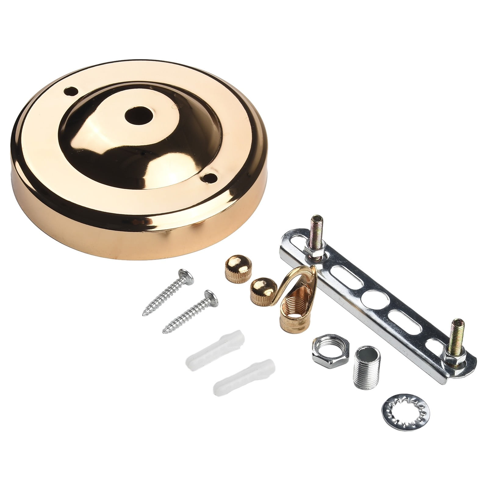 Vintage Ceiling Rose Hook Plate Light Fitting Chandelier Pendant Lamp ...