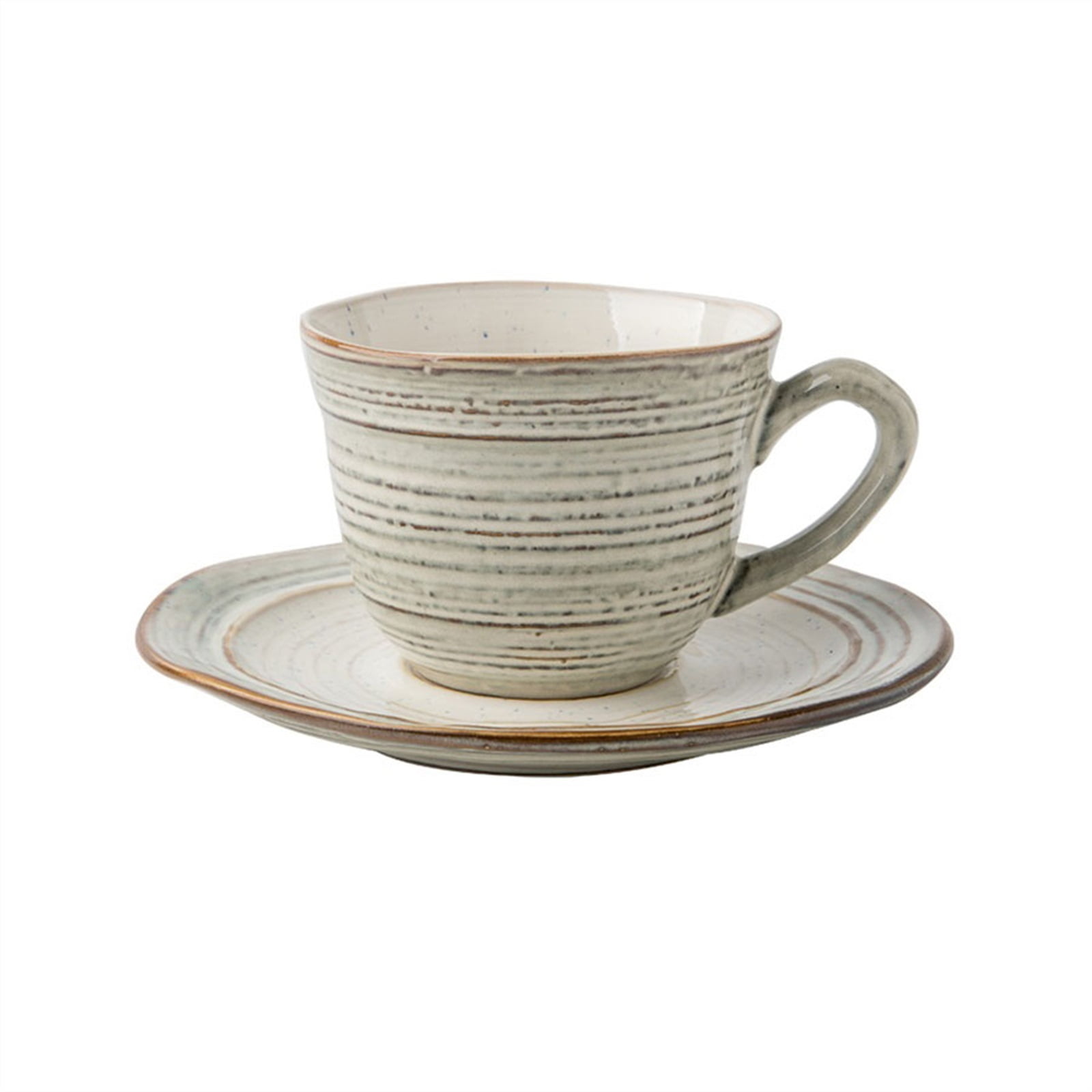 Vintage Ceramic Mug Pulled Coffee Cup 175ml Delicate Afternoon Tea Cup ...